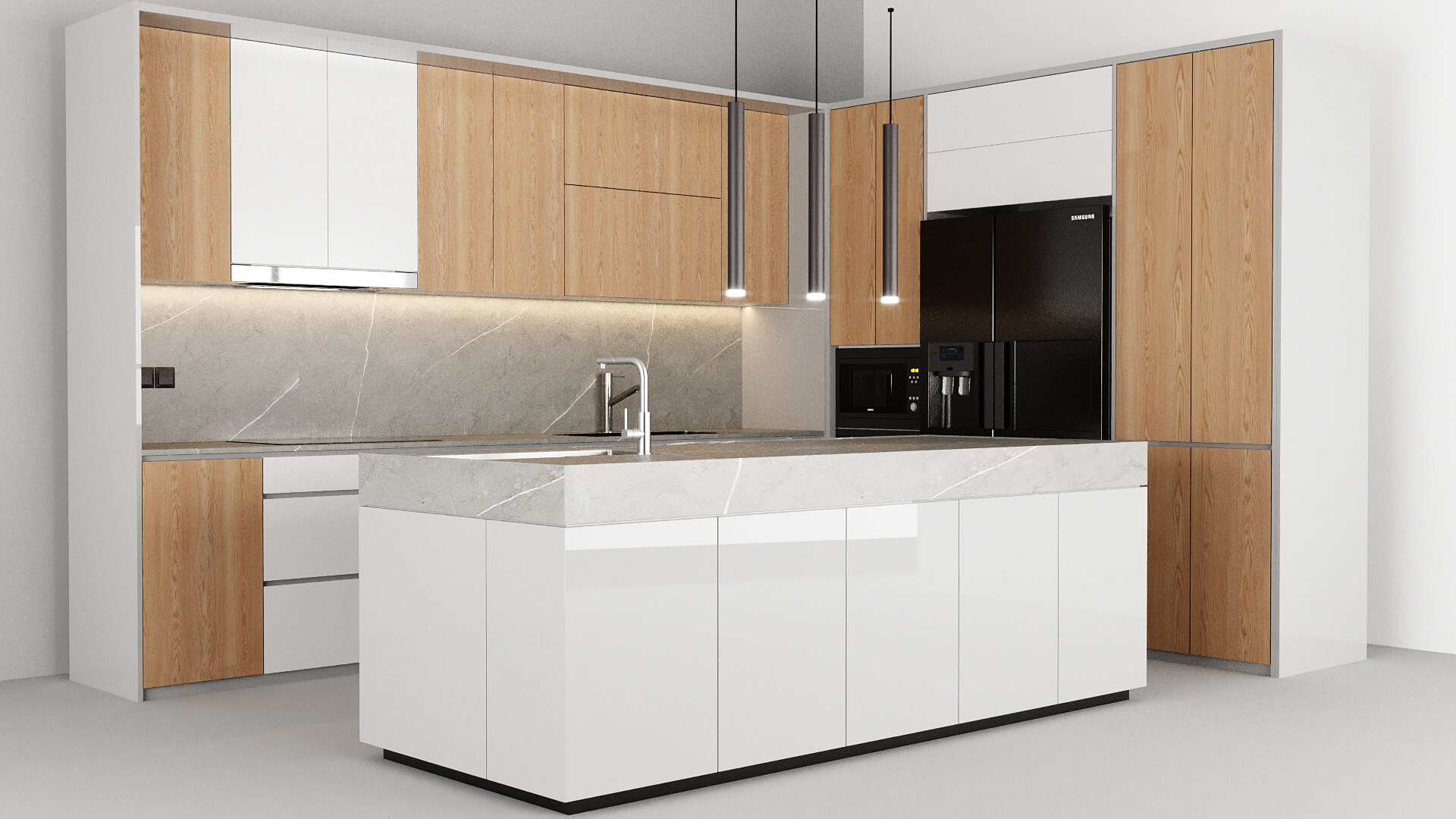 Kitchen Island - 3D Model by alirezamoarrefi