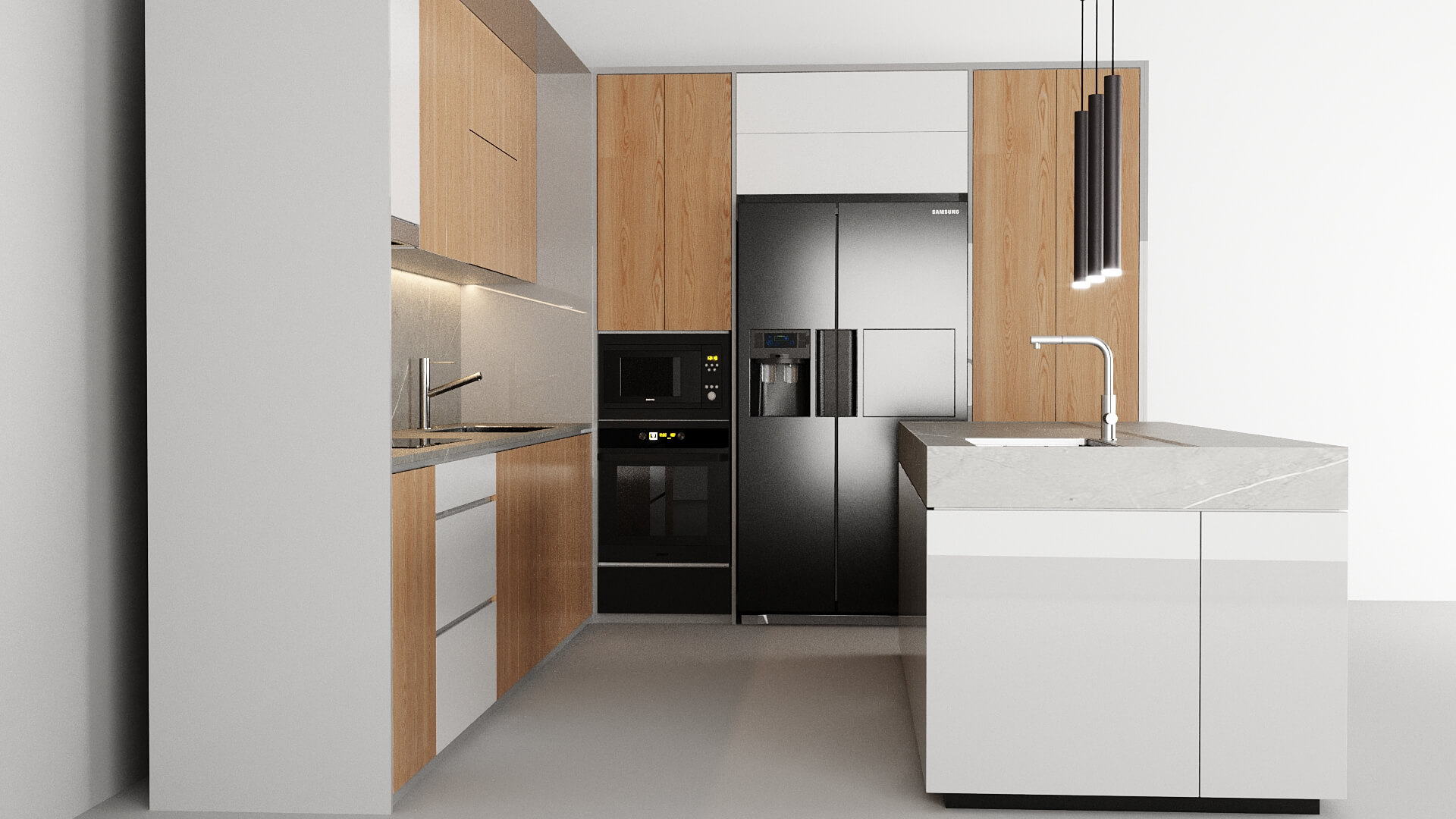 Kitchen Island - 3D Model by alirezamoarrefi