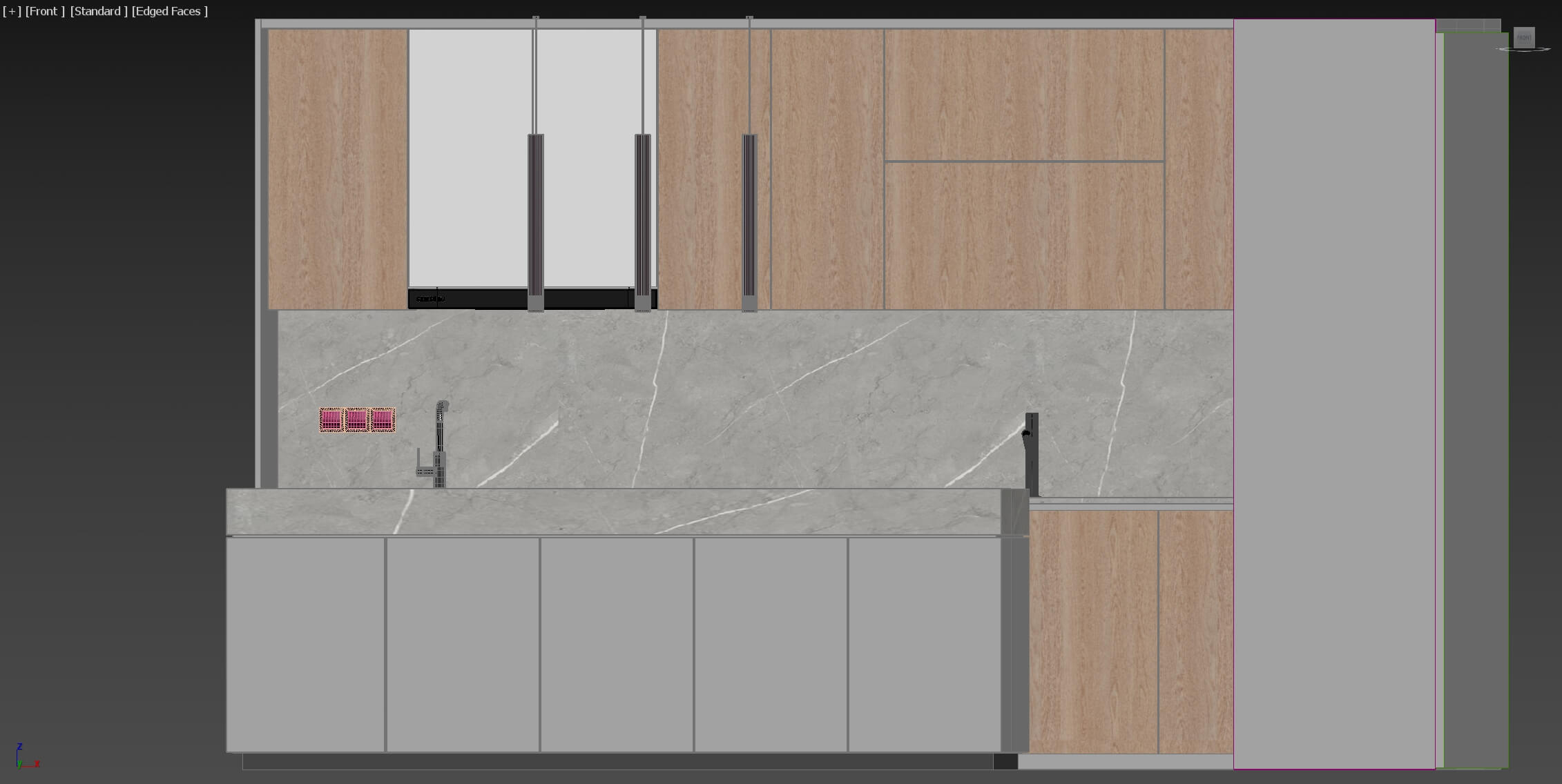 Kitchen Island - 3D Model by alirezamoarrefi