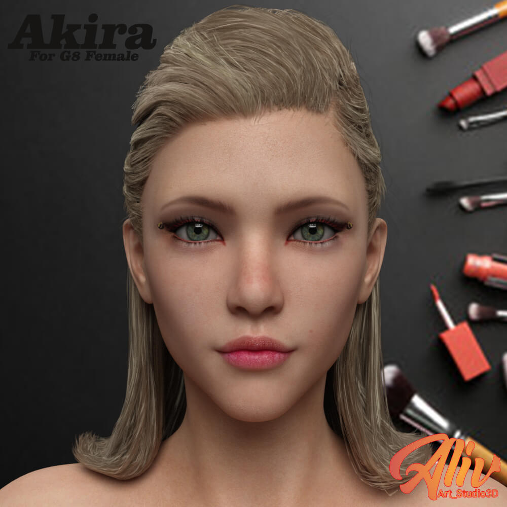 Akira for Genesis 8 Female - Daz Content by AlivArt