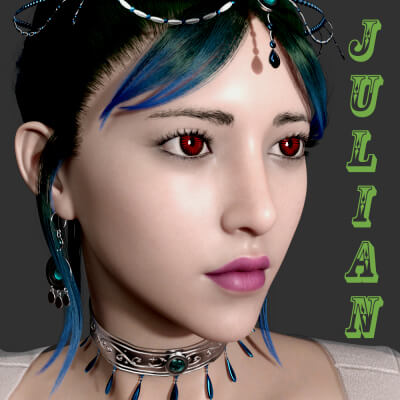 Julian for Genesis 8 Female - Daz Content by AlivArt