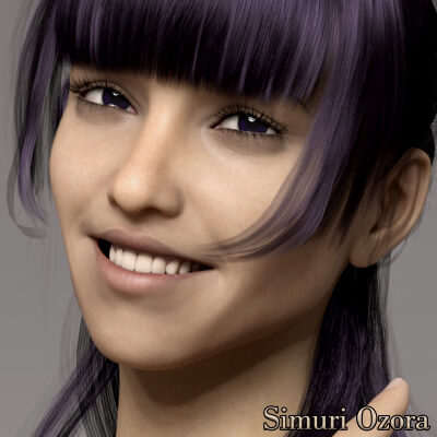 Simuri Ozora for Genesis 8 Female - Daz Content by AlivArt