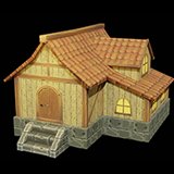 Stylized Medieval House Modular Pack - 3D Model by all4alive