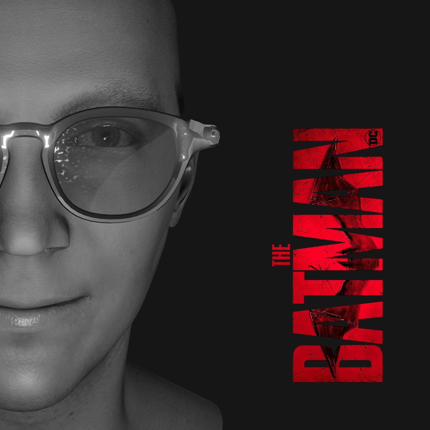 Paul Danno The Riddler (The Batman 2022) 3D Render