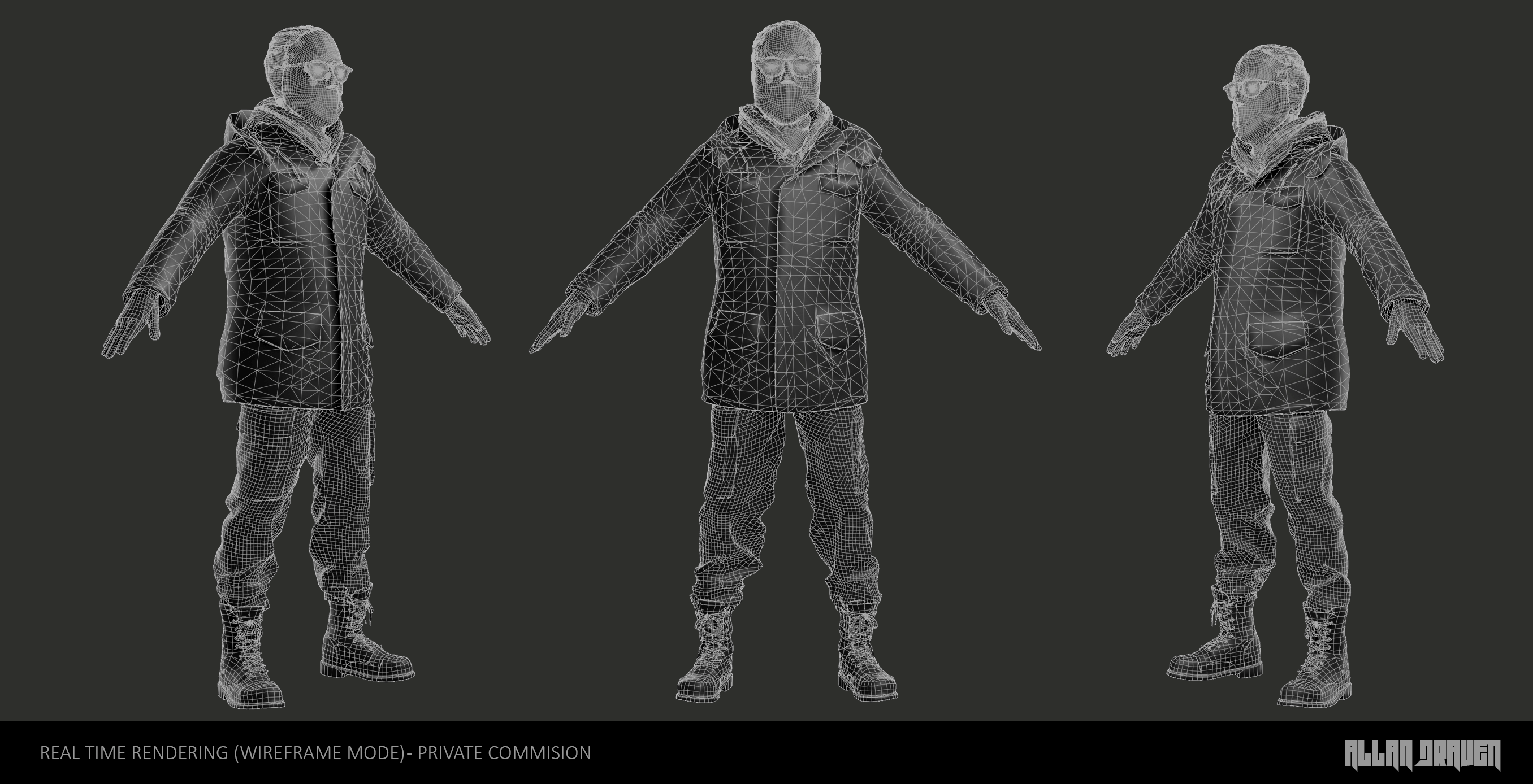 Paul Danno The Riddler (The Batman 2022) 3D Render