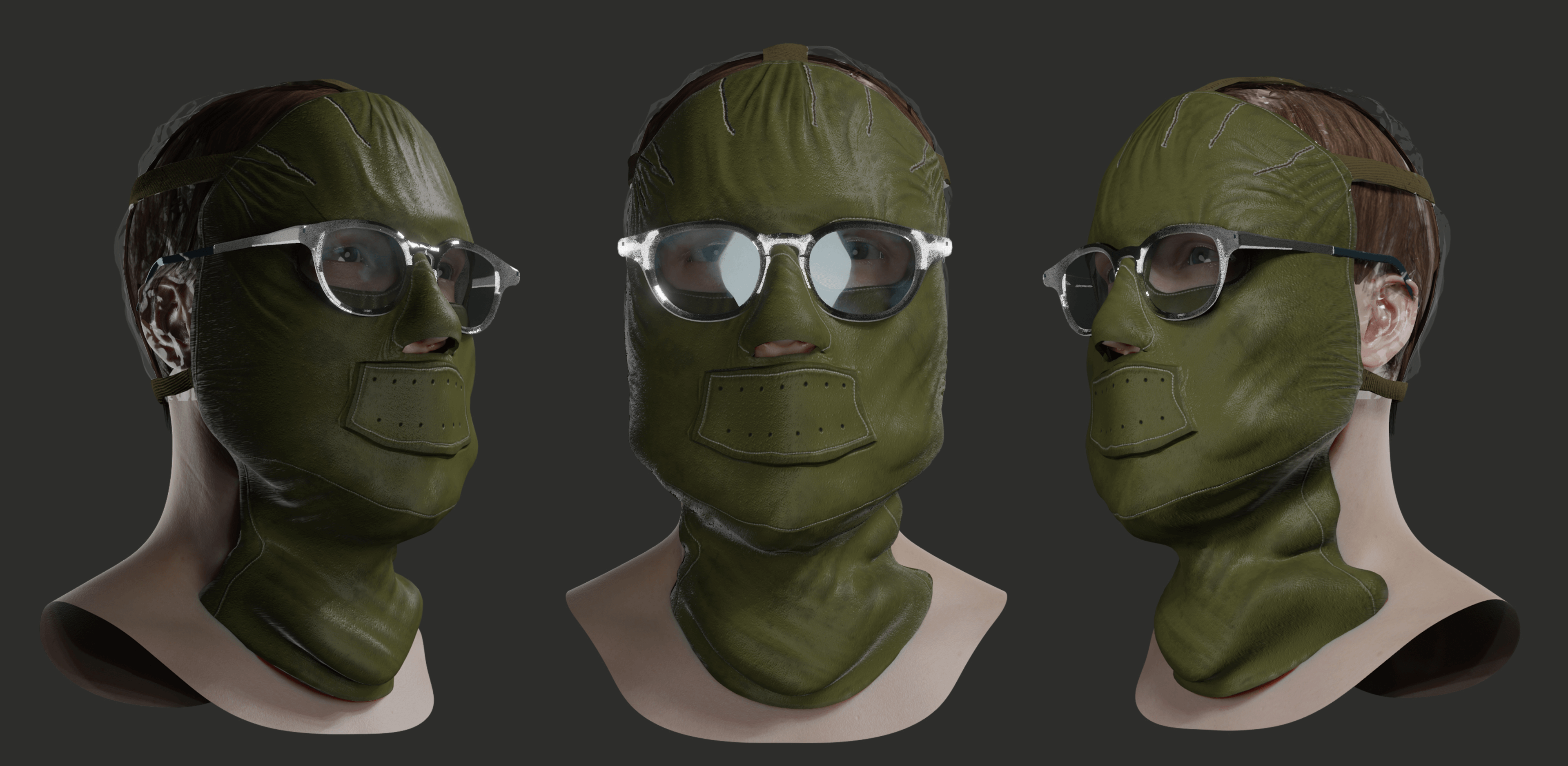 Paul Danno The Riddler (The Batman 2022) 3D Render