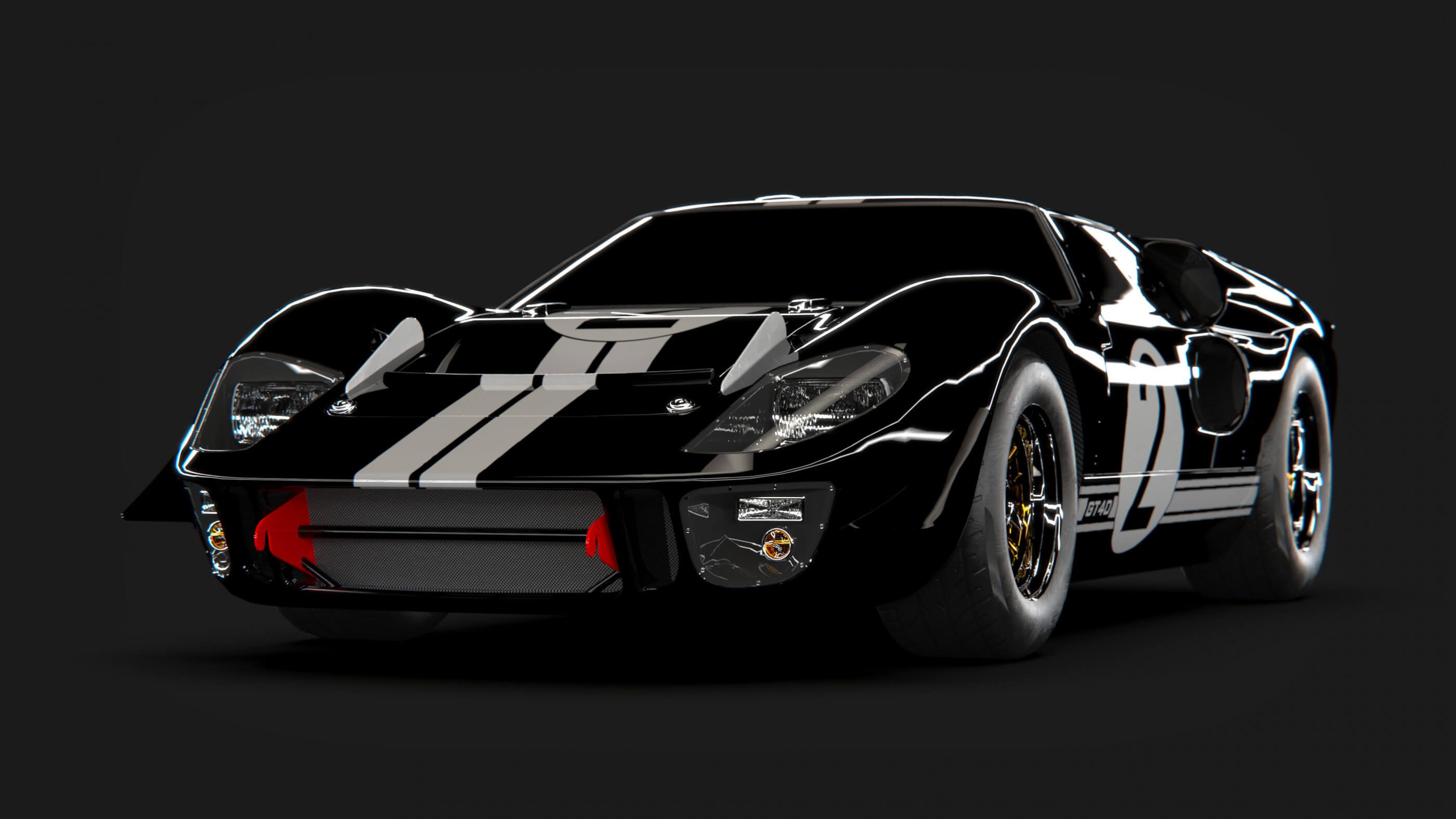 Ford GT40 MK II - 3D Model by Allay_design