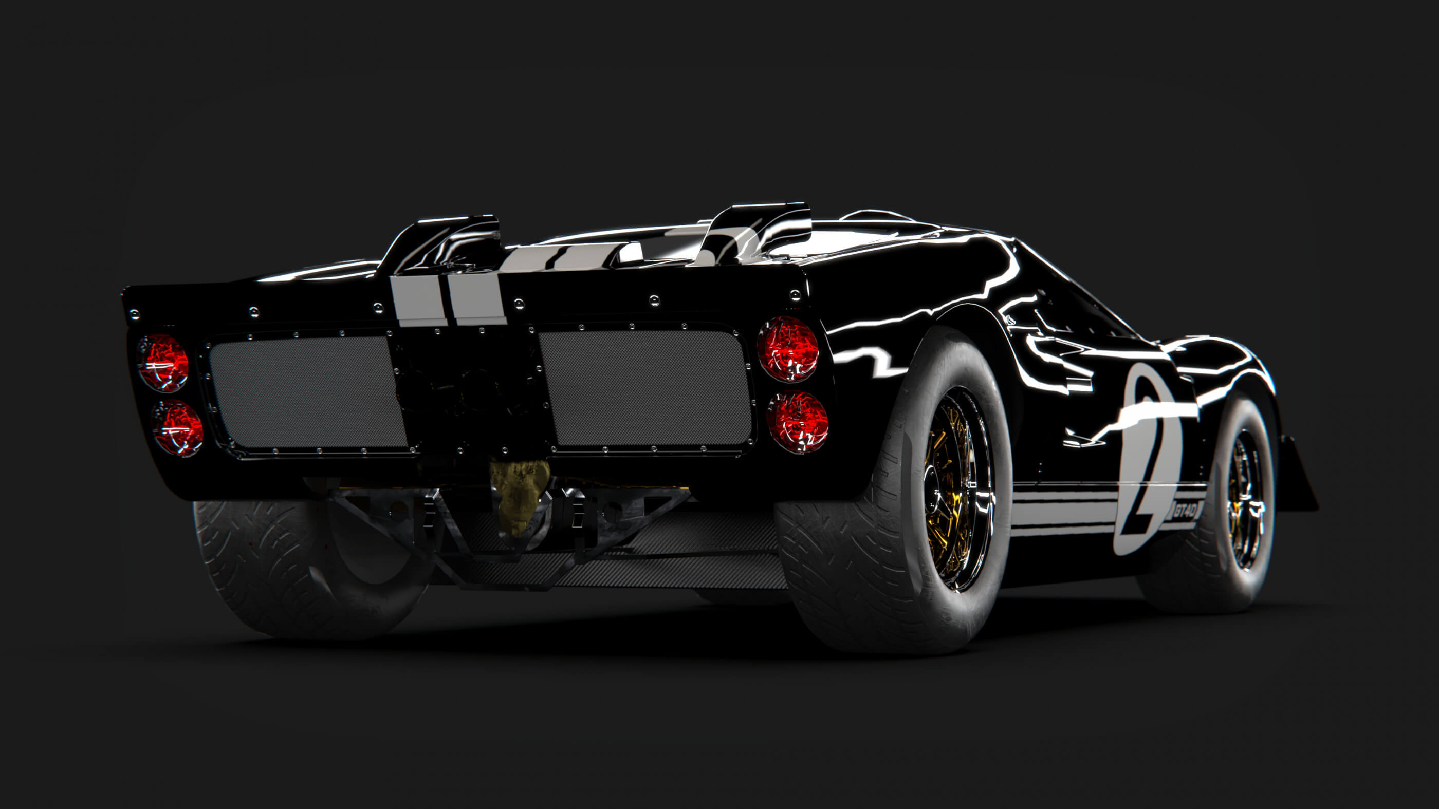 Ford GT40 MK II - 3D Model by Allay_design