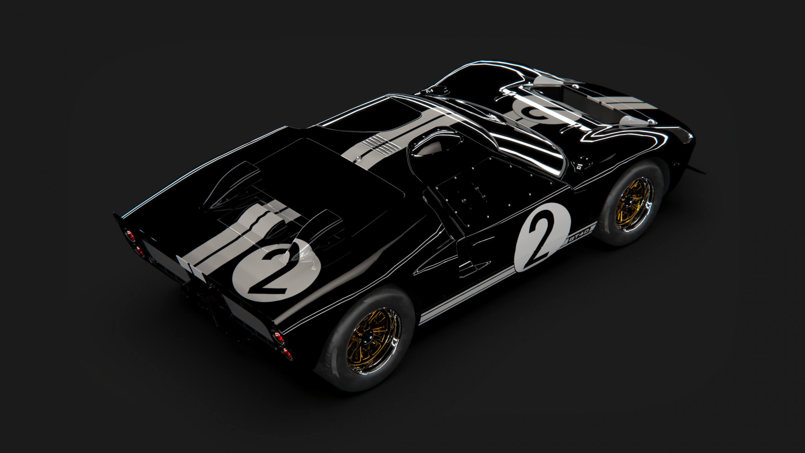 Ford GT40 MK II - 3D Model by Allay_design