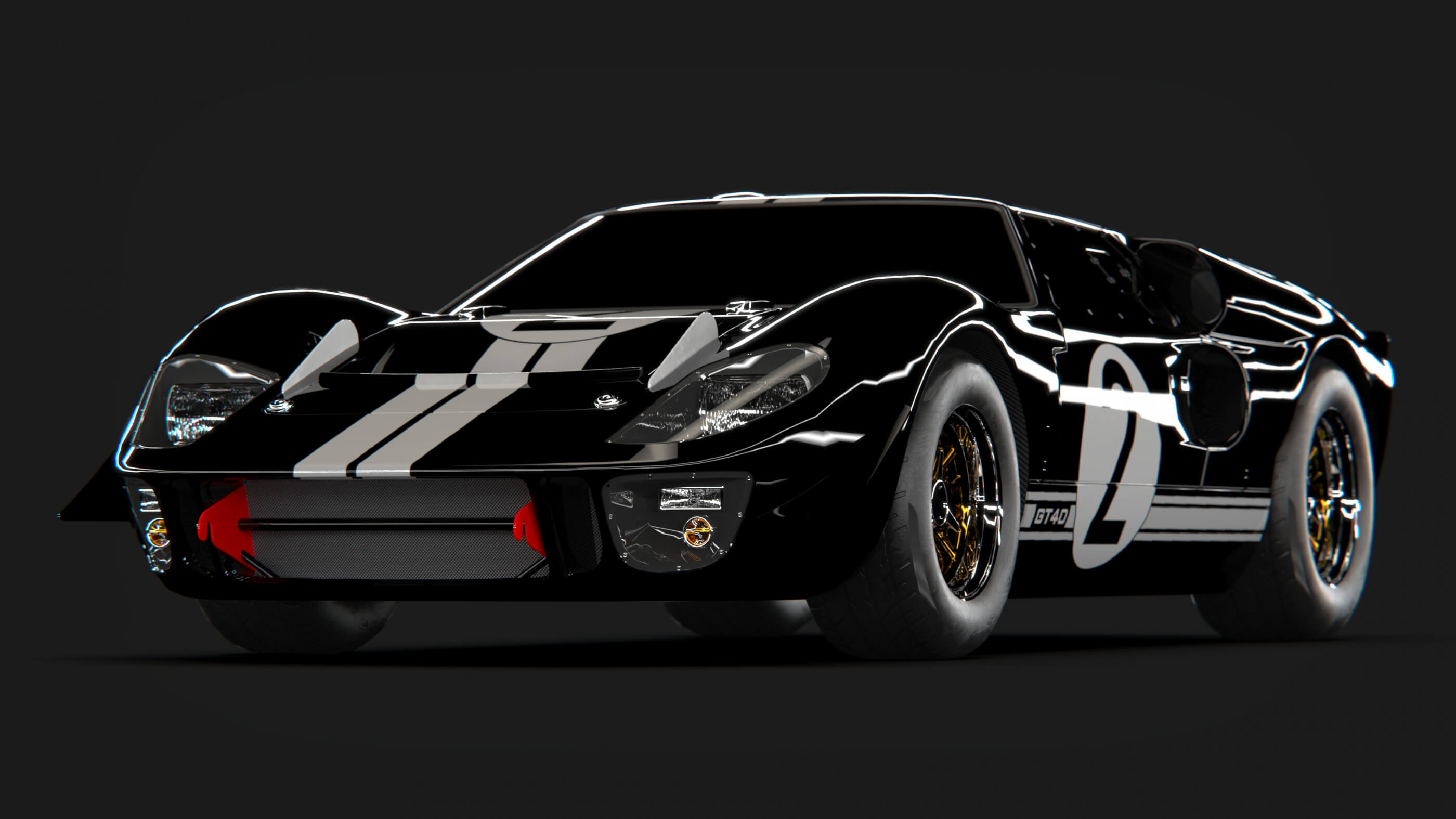 Ford GT40 MK II - 3D Model by Allay_design
