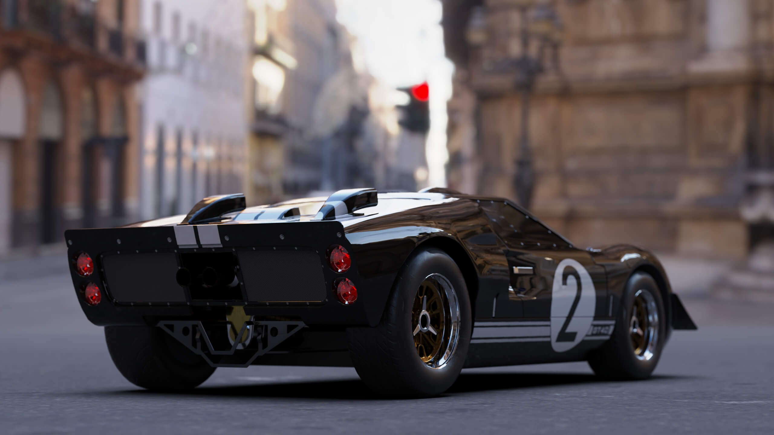 Ford GT40 MK II - 3D Model by Allay_design
