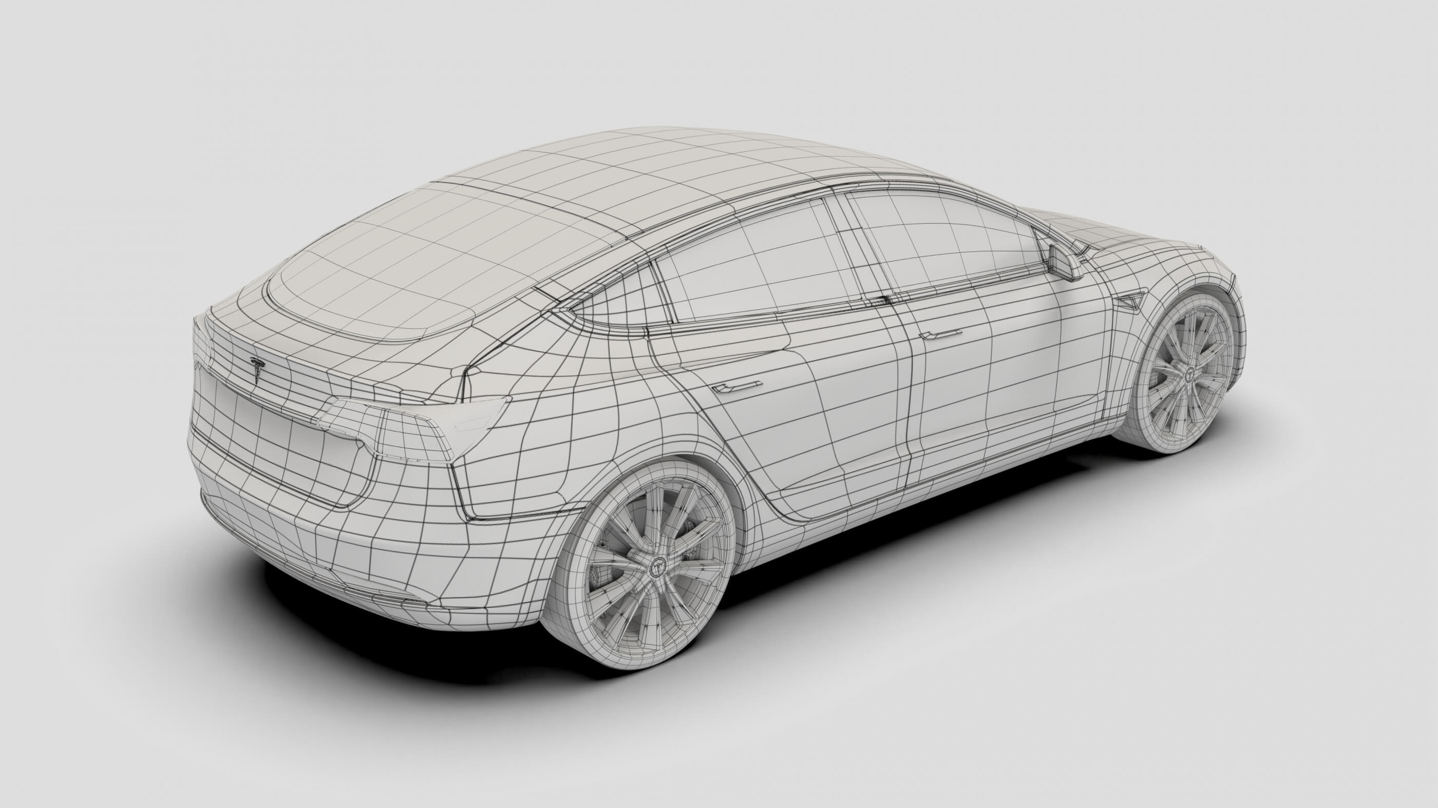 Tesla 2018 Model 3 by Allay_design
