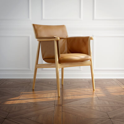Embrace Chair Carl Hansen & Son - 3D Model by AllQuad