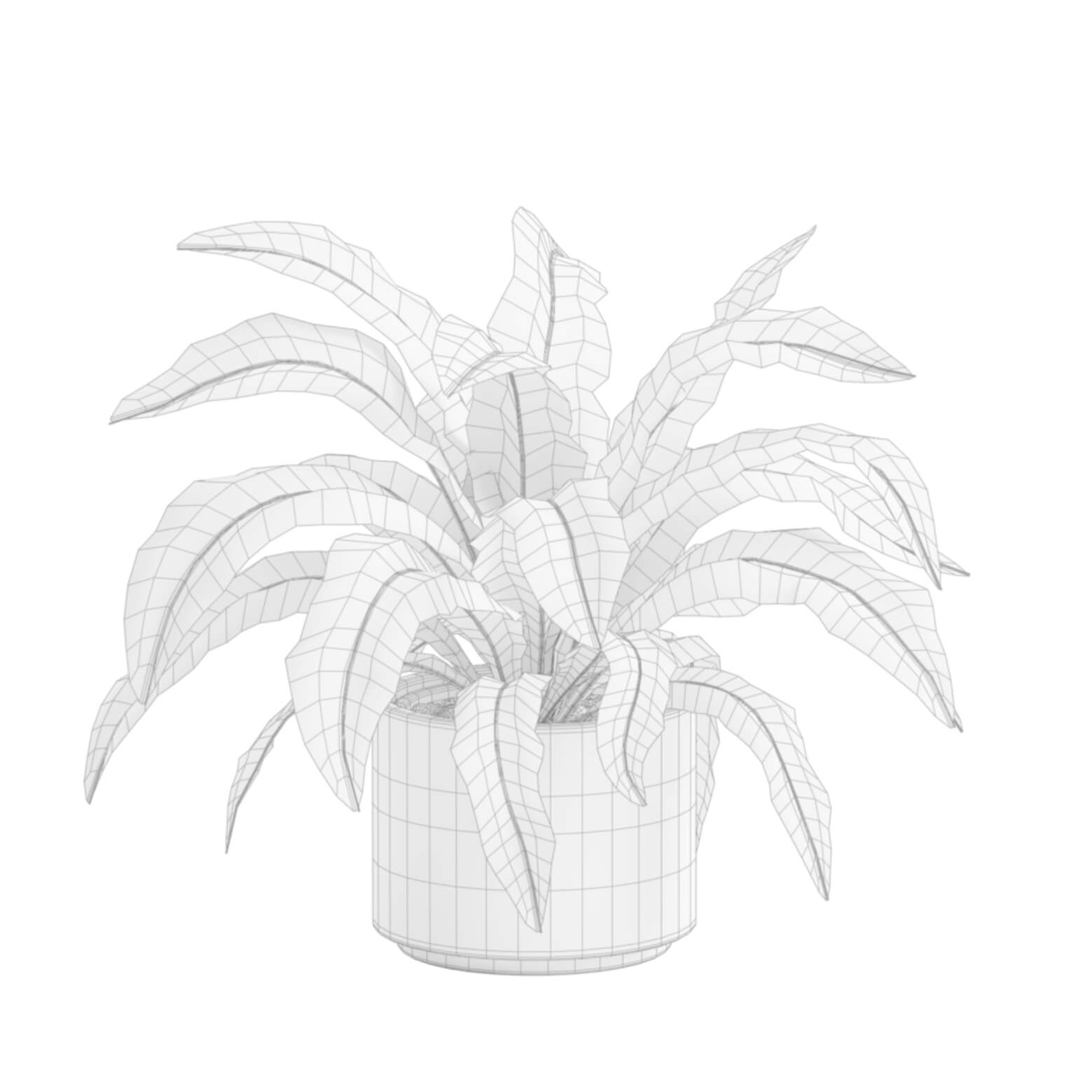 Indoor Plants Pack 57 - 3D Model by AllQuad