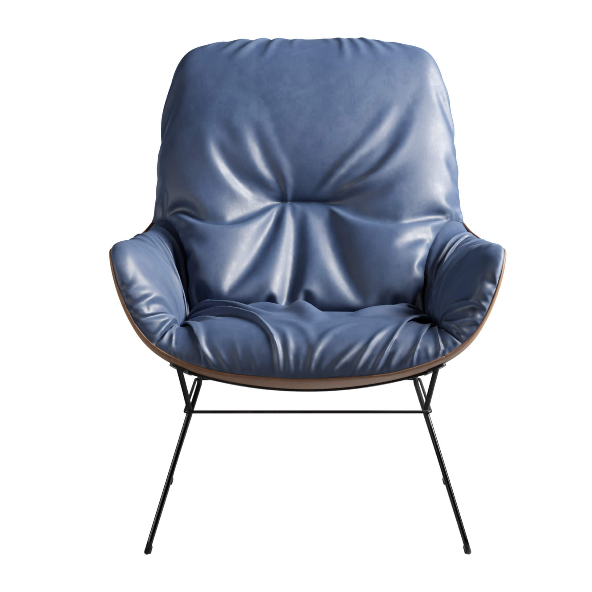 Leya Lounge Chair - 3D Model by AllQuad