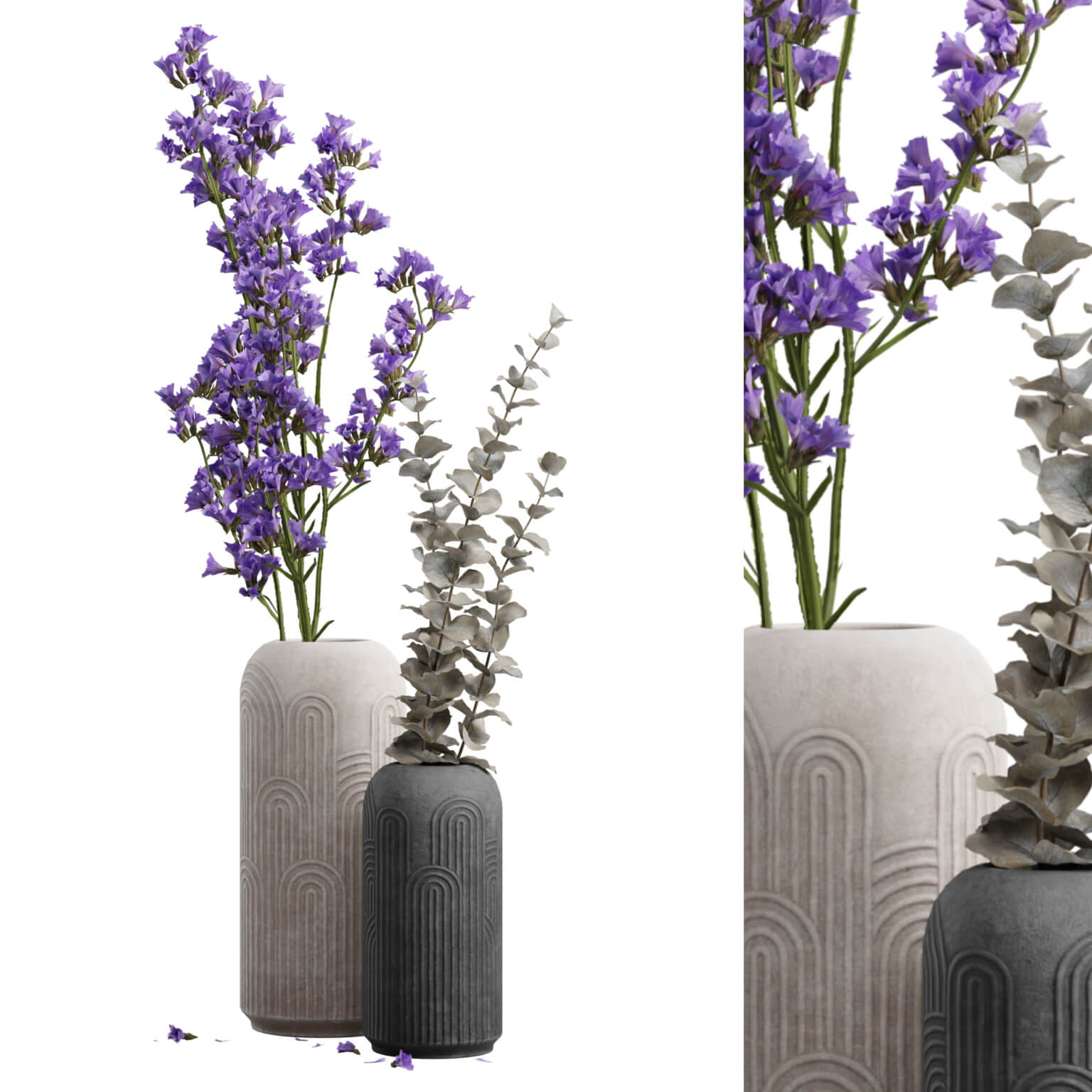 Vase Deco Plants - 3D Model by AllQuad