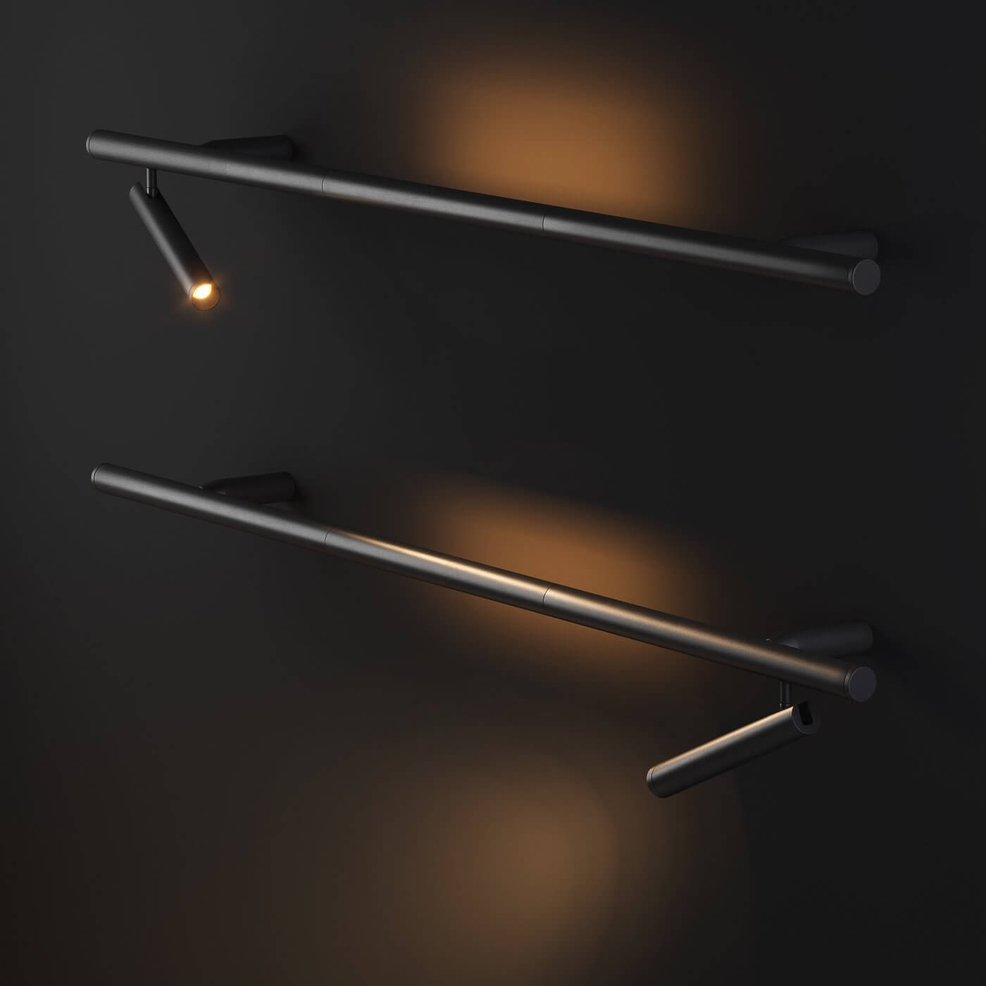 Backlight K Sconce - 3D Model by Allskull