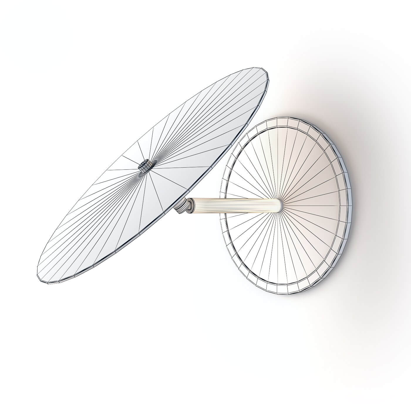 Ra Wall and Ceiling Light - 3D Model by Allskull