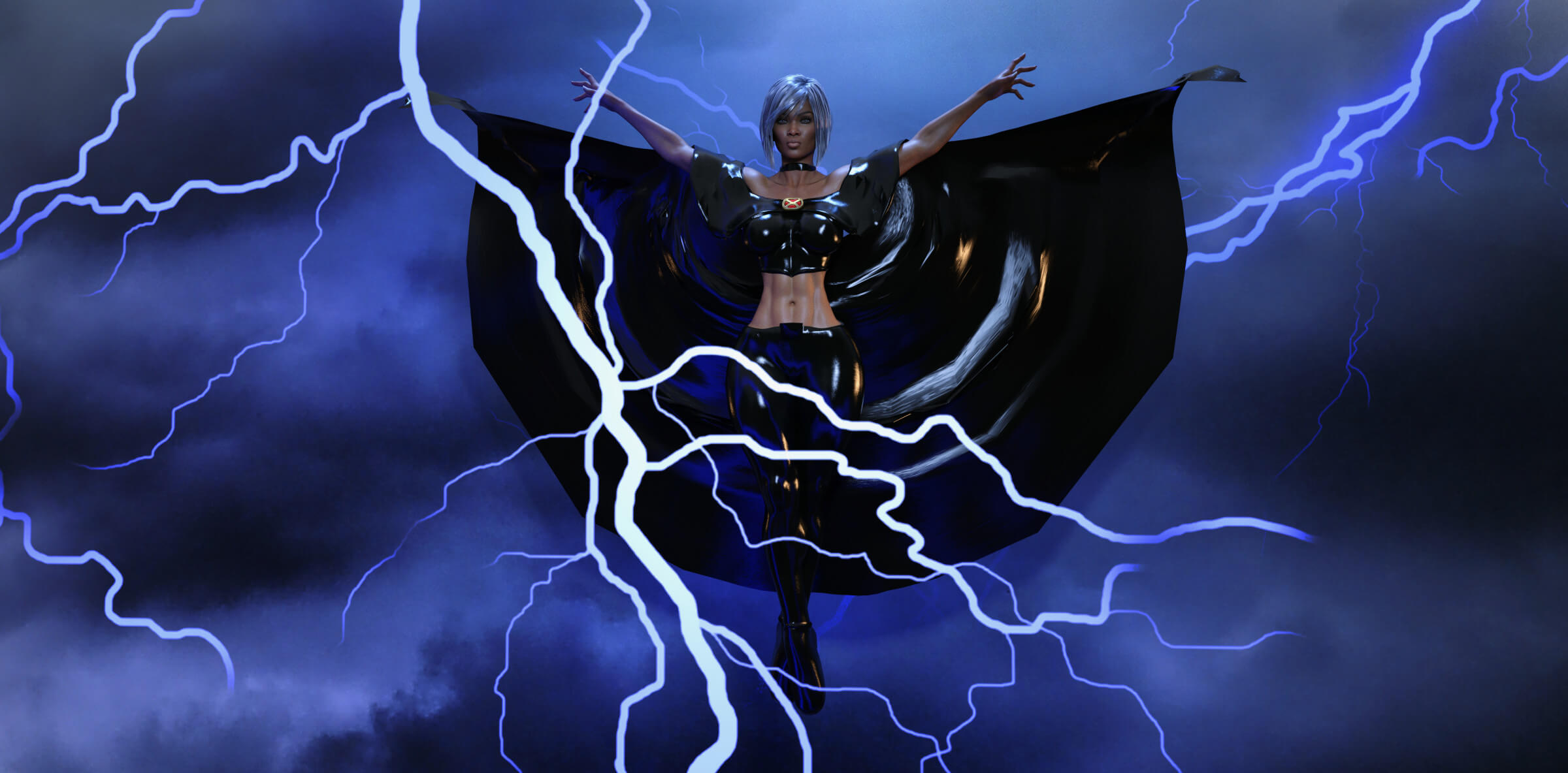 storm 3D Render, Digital Art by almeidap