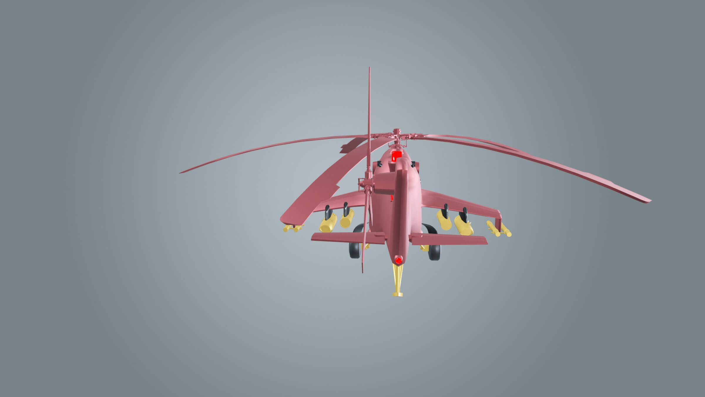 Helicopter - 3D Model by alom3d