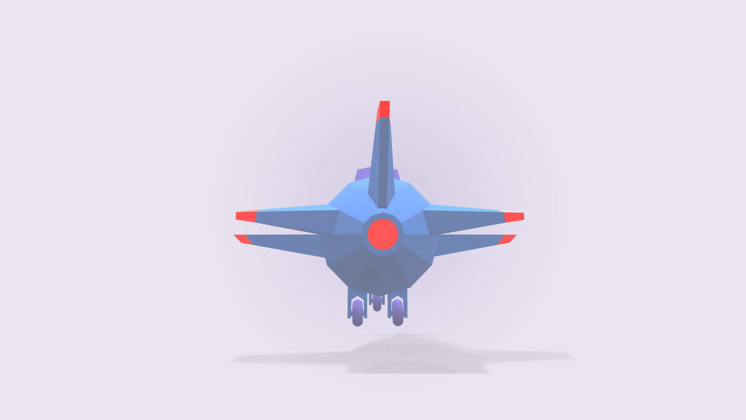Stylized Aircraft - 3D Model by alom3d