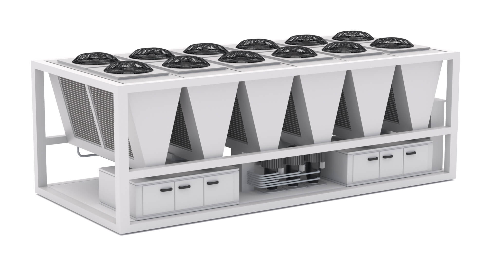 Air Conditioning Unit V2 - 3D Model by ALPHA3DST