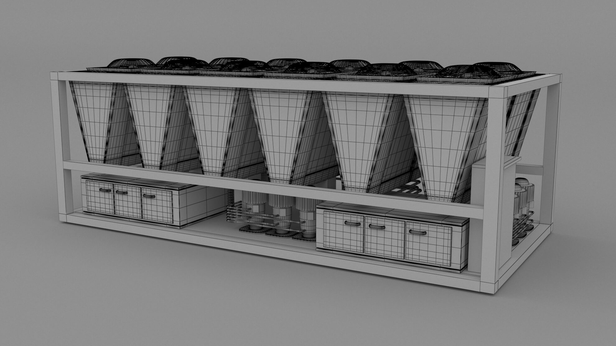 Air Conditioning Unit V2 - 3D Model by ALPHA3DST