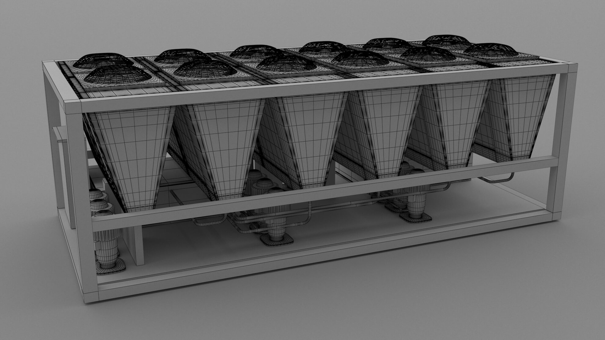 Air Conditioning Unit V2 - 3D Model by ALPHA3DST