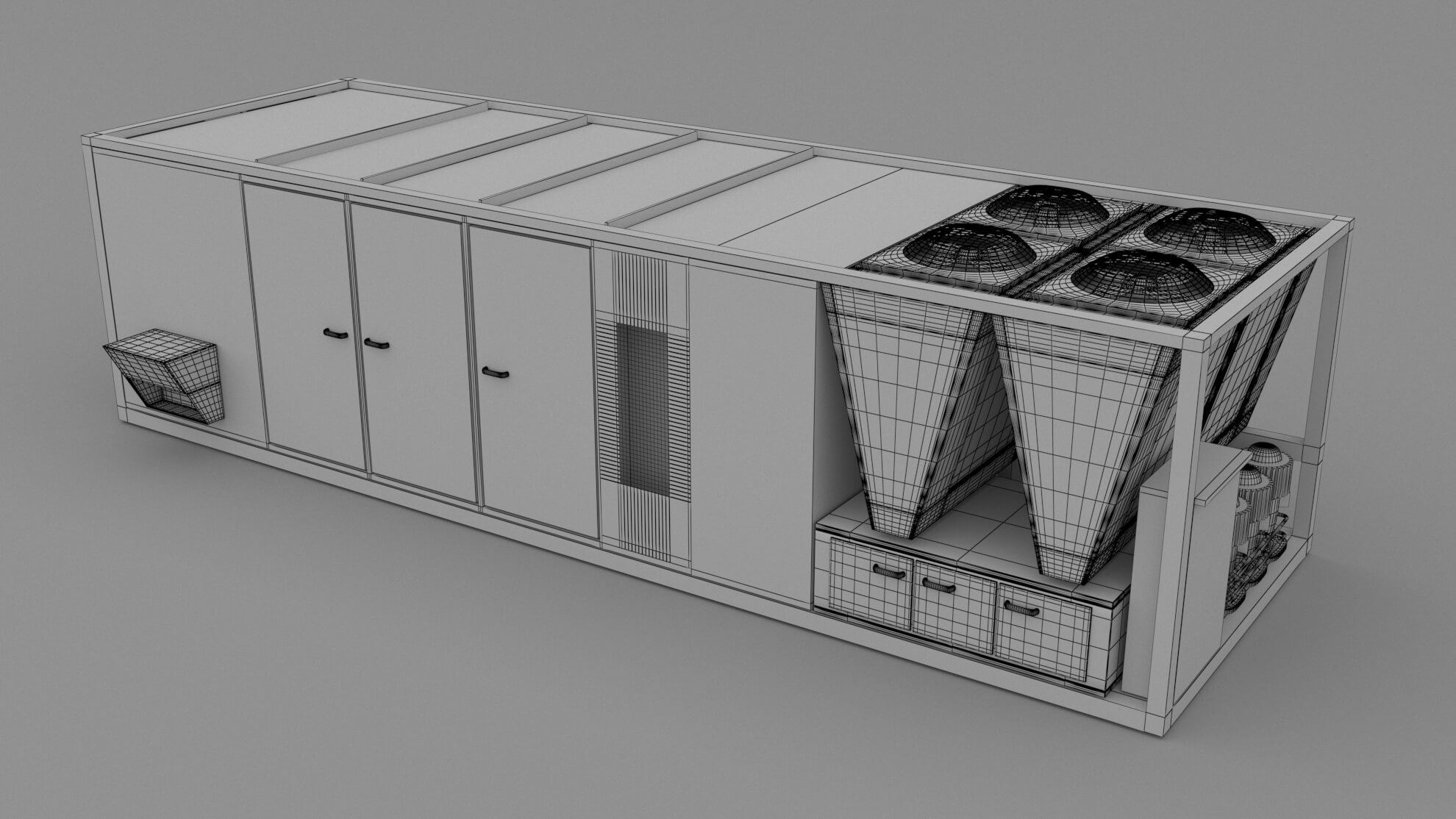 Air Conditioning Unit - 3D Model by ALPHA3DST