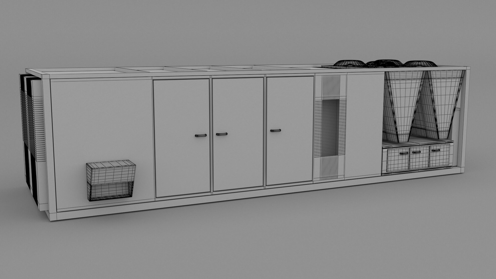 Air Conditioning Unit - 3D Model by ALPHA3DST