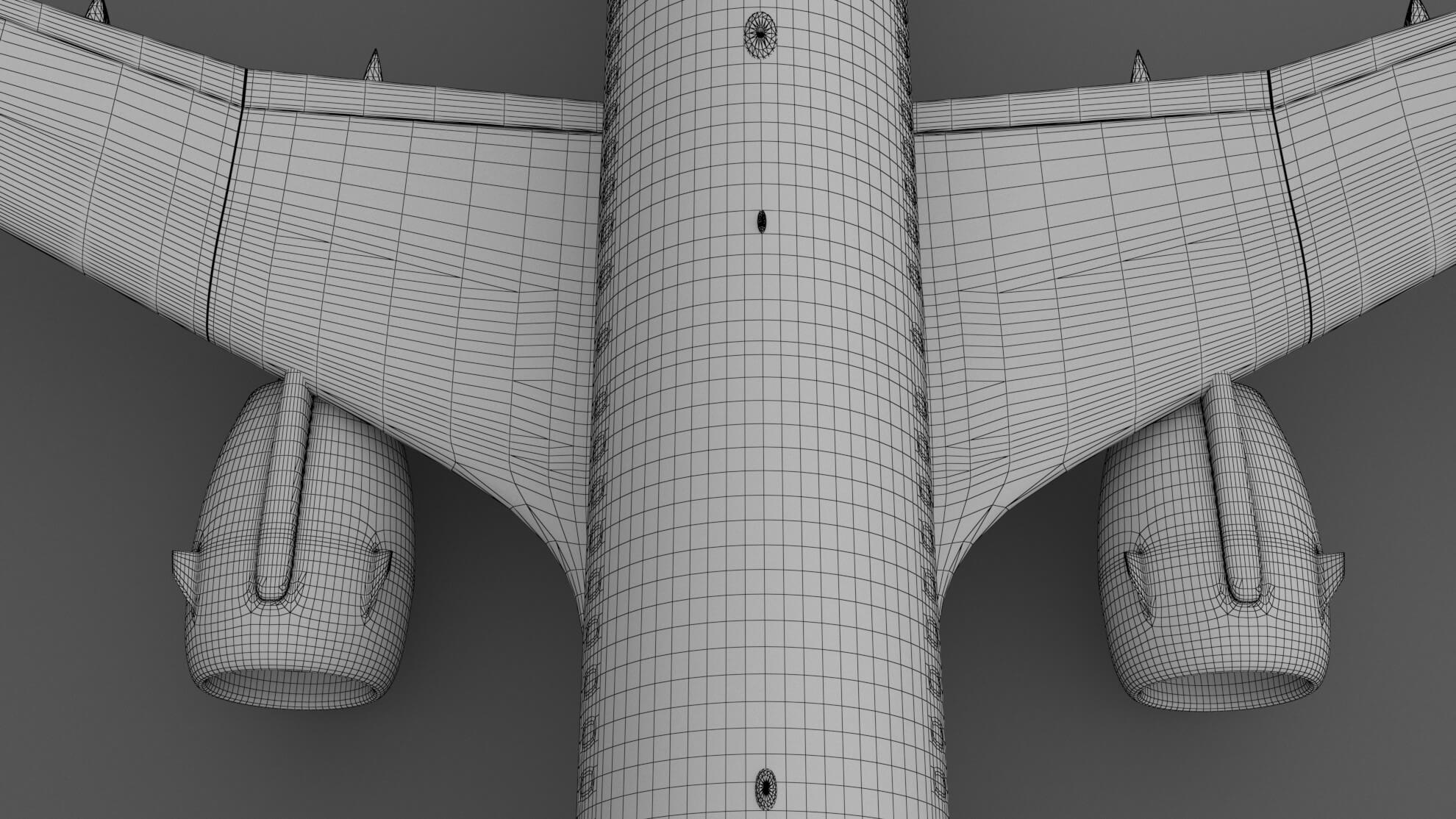 Airbus A320 Generic Airplane - 3D Model by ALPHA3DST