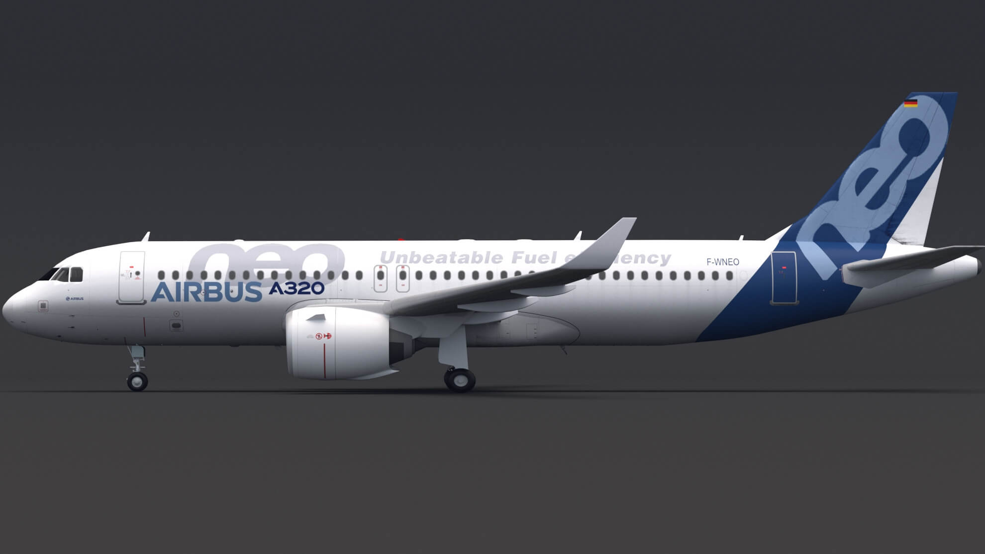 Airbus A320neo Airbus - 3D Model by ALPHA3DST