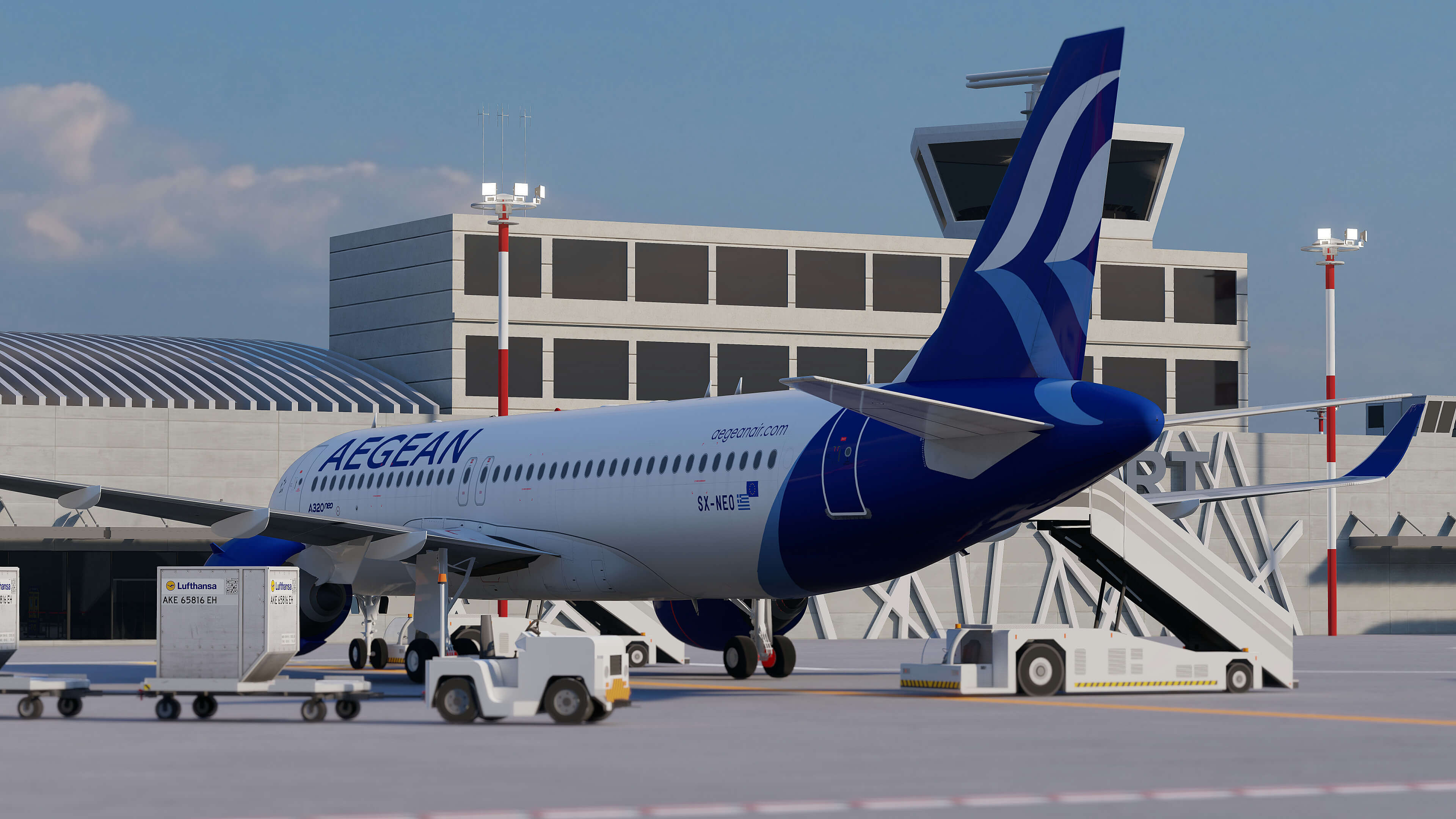 Airport Collection With Interior - 3D Model by ALPHA3DST