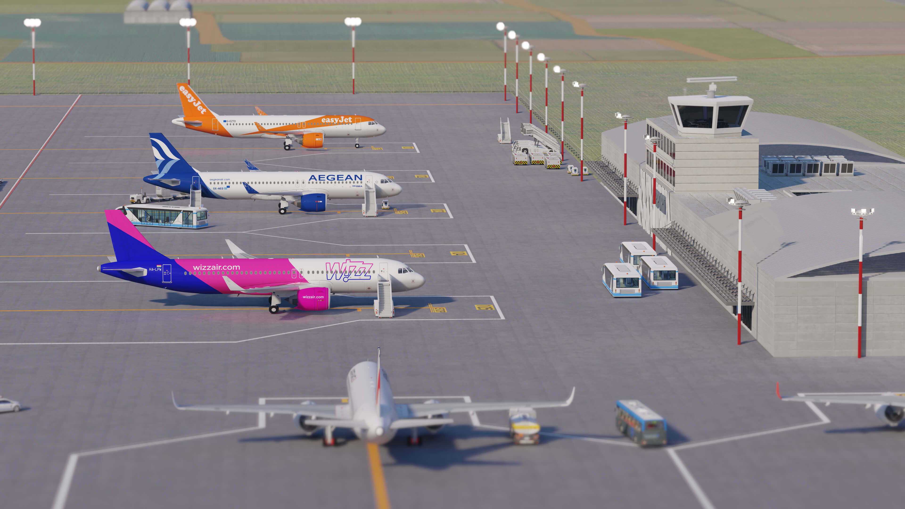 Airport Collection With Interior - 3D Model by ALPHA3DST