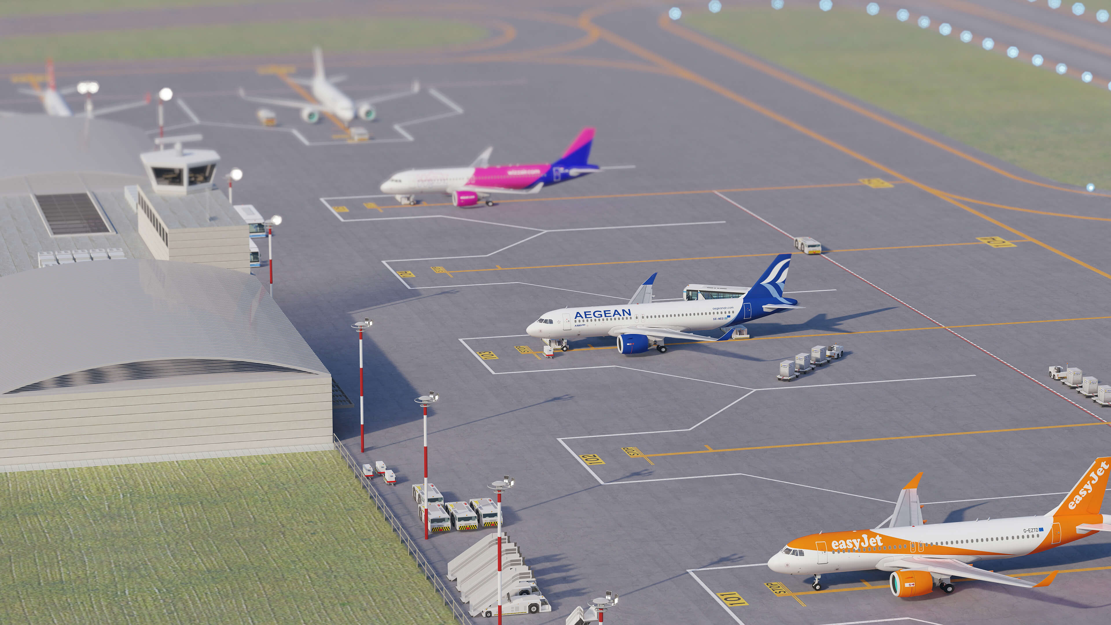 Airport Collection With Interior - 3D Model by ALPHA3DST