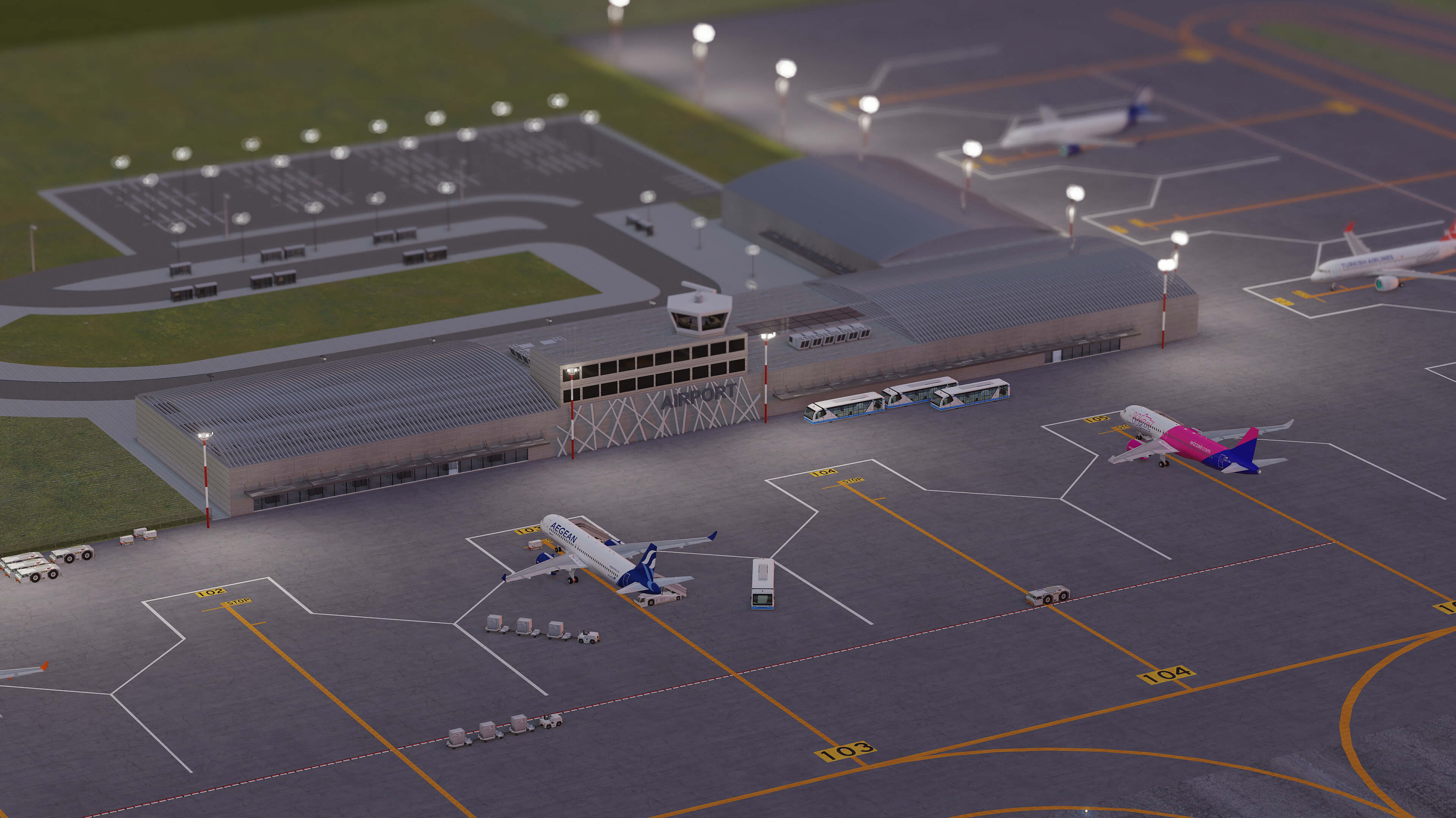 Airport Collection With Interior - 3D Model by ALPHA3DST
