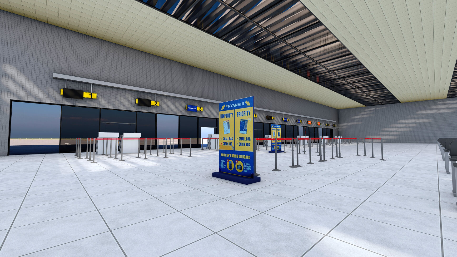 Airport Collection With Interior - 3D Model by ALPHA3DST