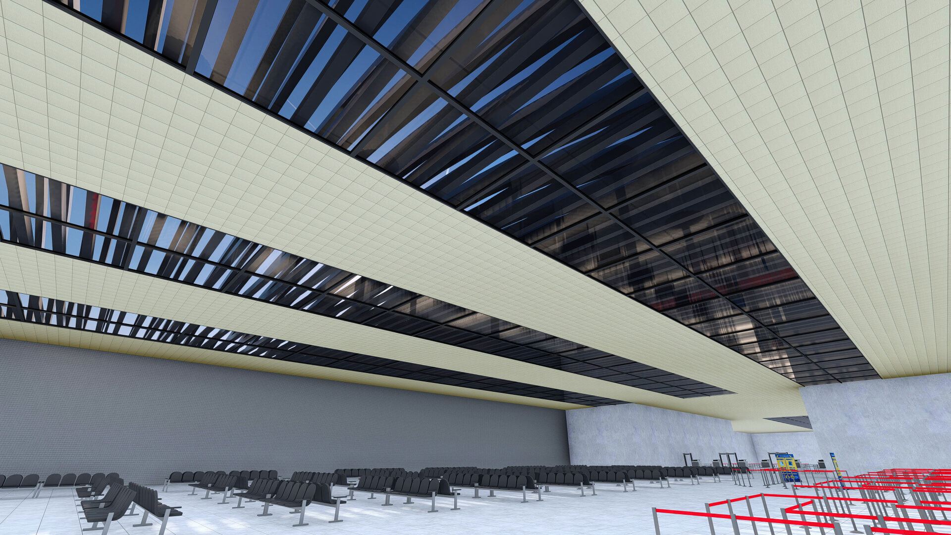 Airport Collection With Interior - 3D Model by ALPHA3DST