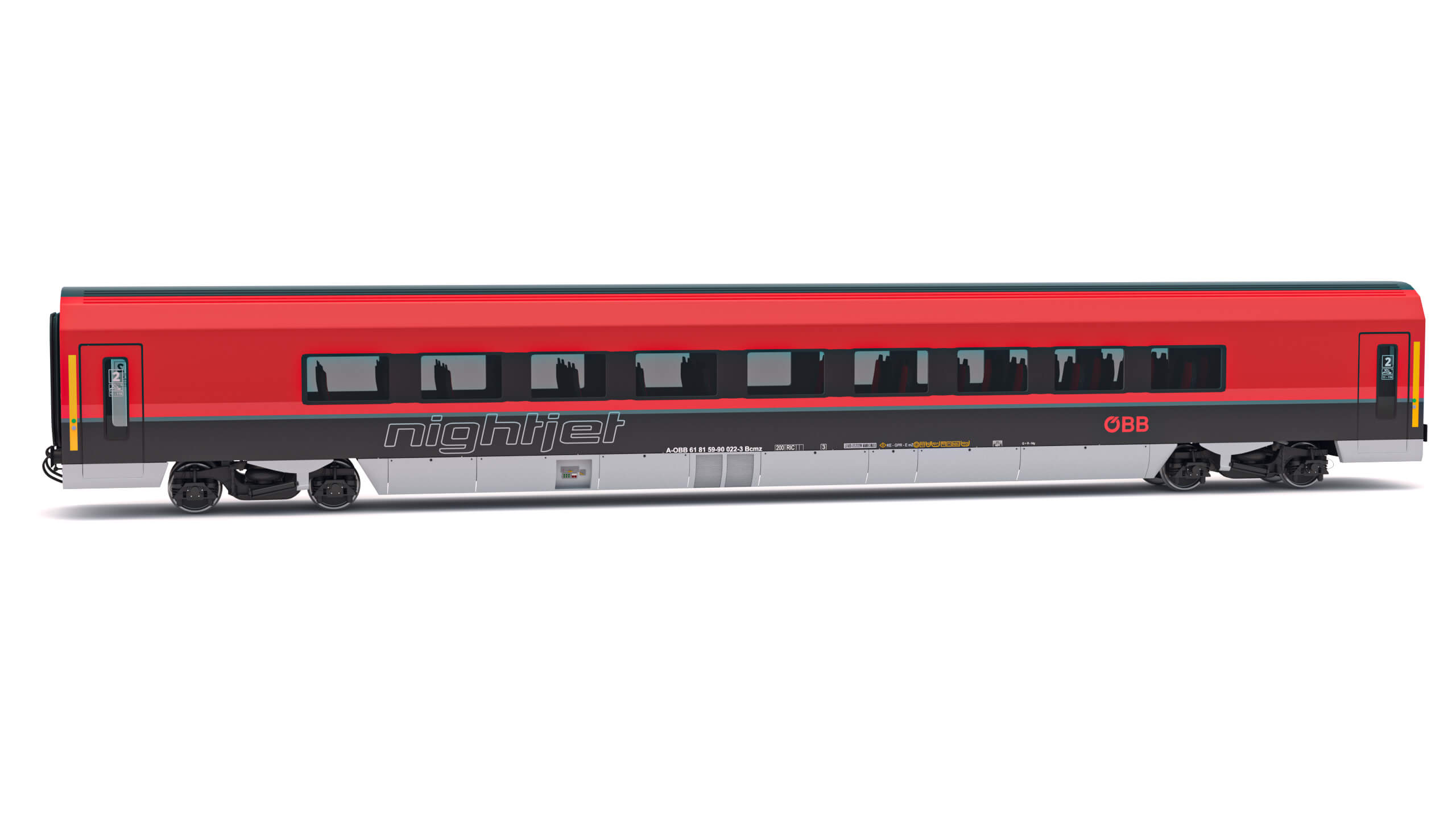 Ampz Rail Wagon Set - 3D Model by ALPHA3DST