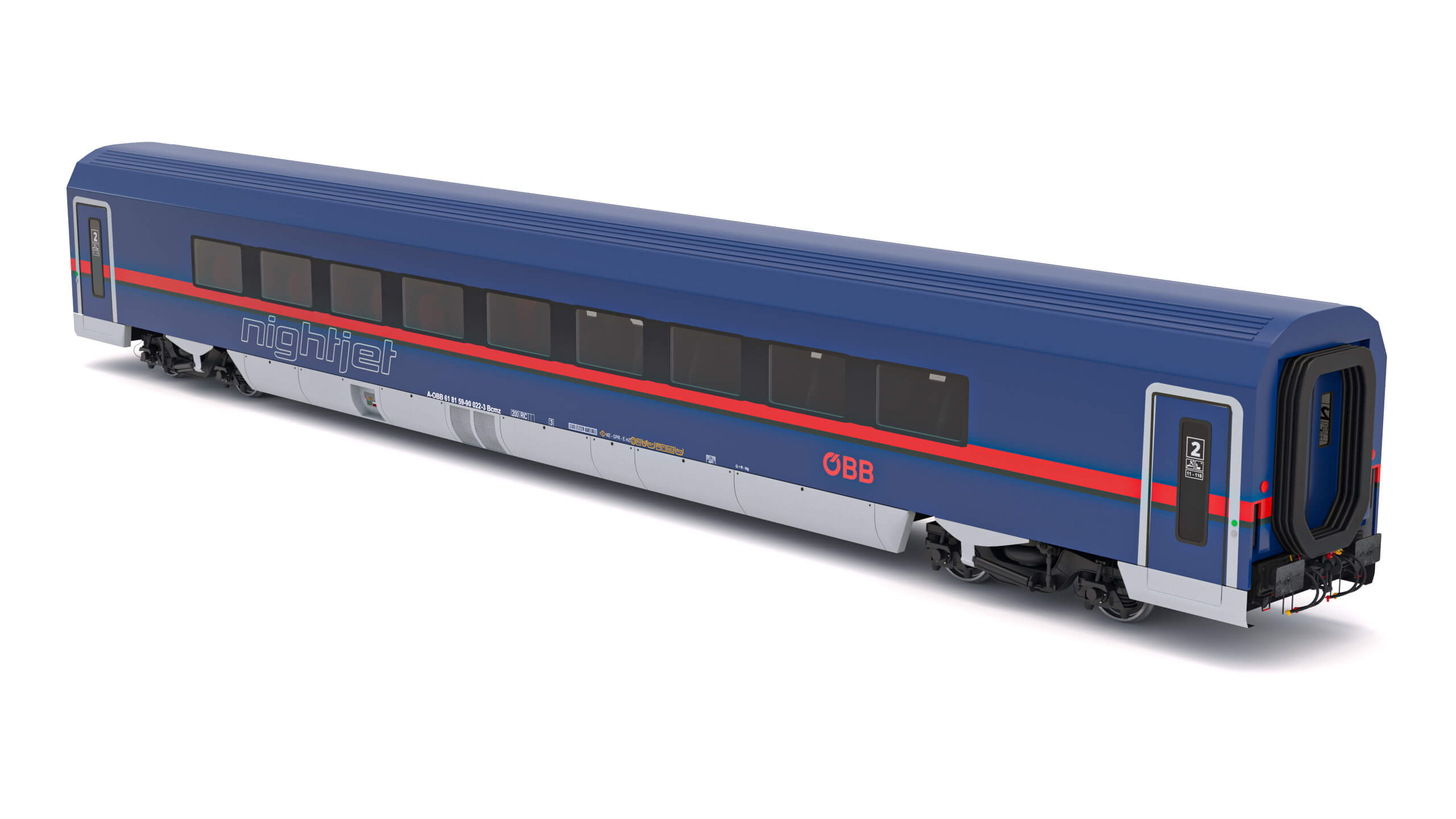 Ampz Rail Wagon Set - 3D Model by ALPHA3DST