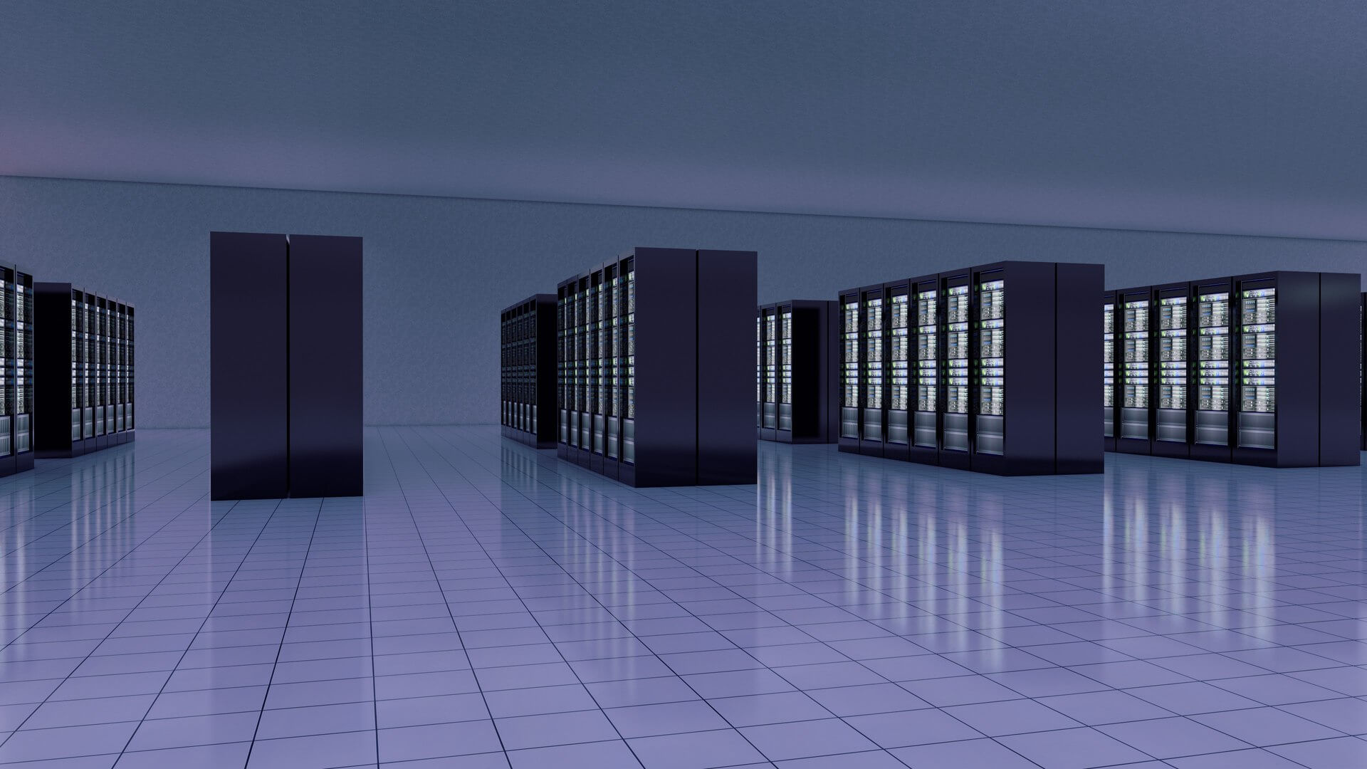 Apple Data Center Building With Interior - 3D Model by ALPHA3DST