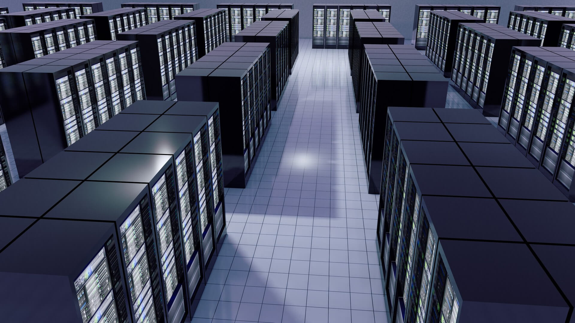 Apple Data Center Building With Interior - 3D Model by ALPHA3DST