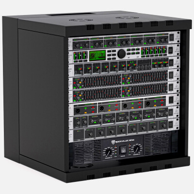 Audio Studio Rack - 3D Model by ALPHA3DST