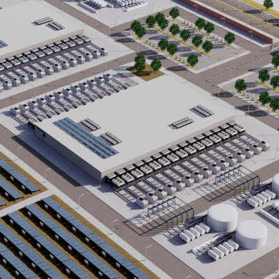 Aws Amazon Data Center Building With Interior - 3D Model by ALPHA3DST