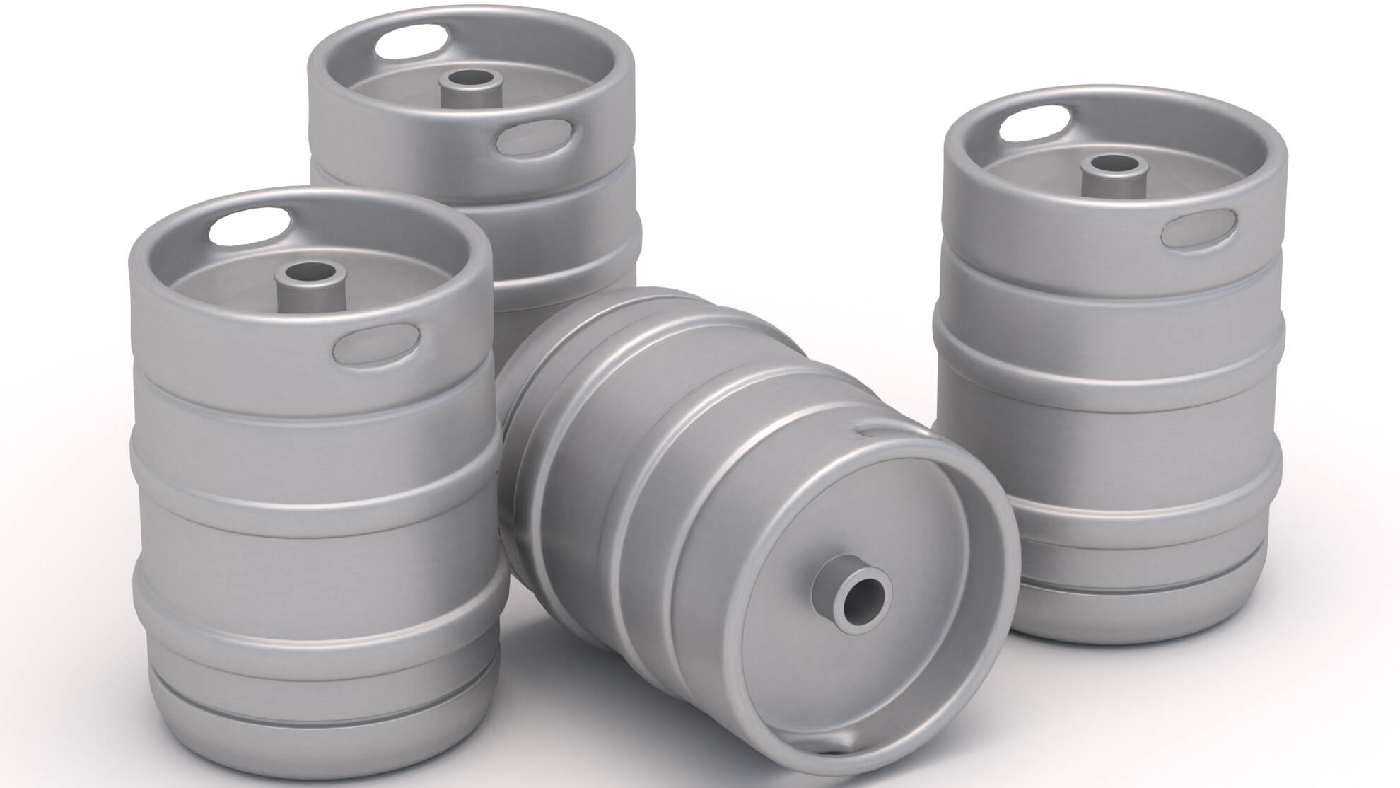 Beer Keg Barrel - 3D Model by ALPHA3DST