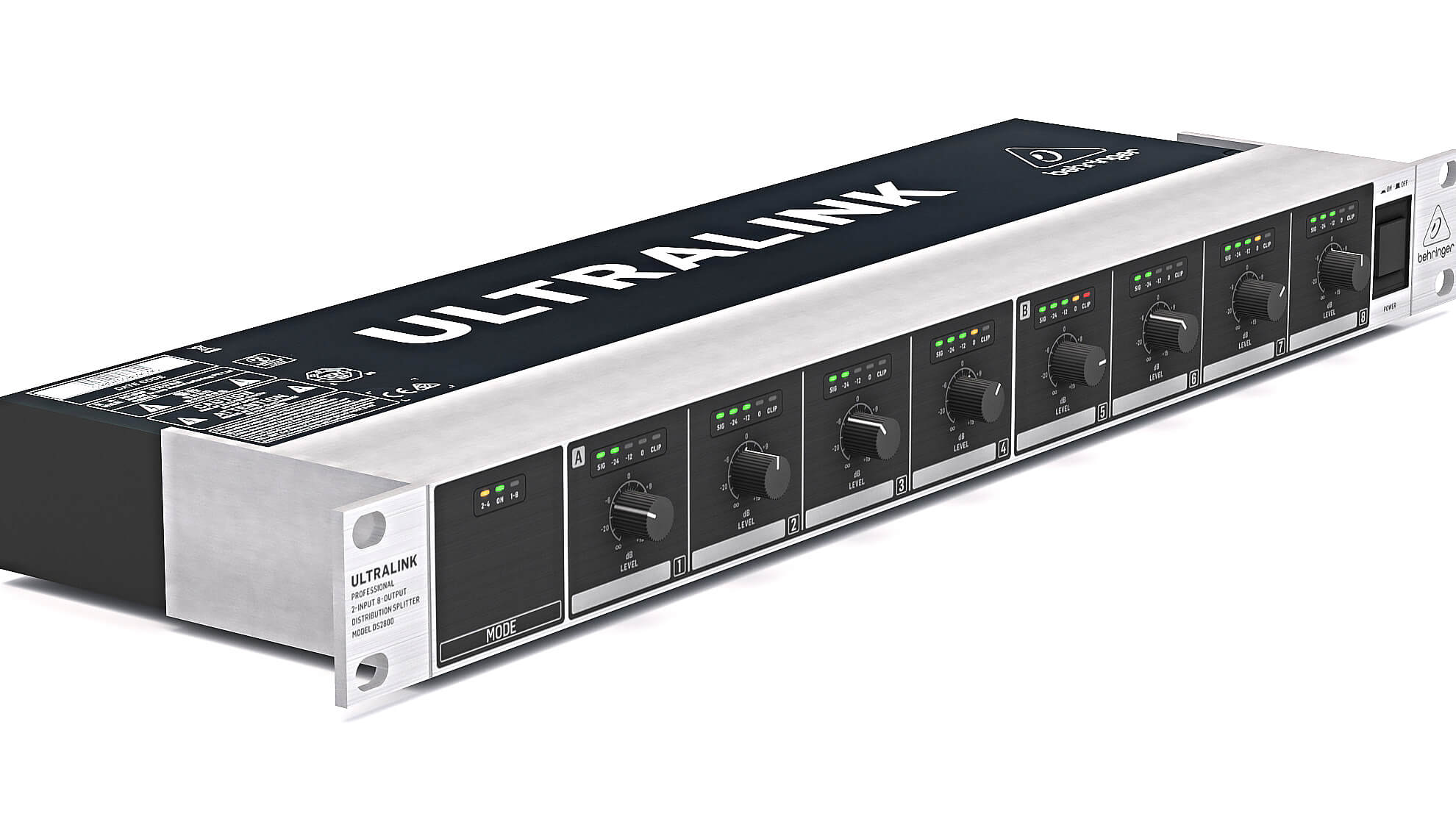 Behringer Ds2800 Audio Processor - 3D Model by ALPHA3DST