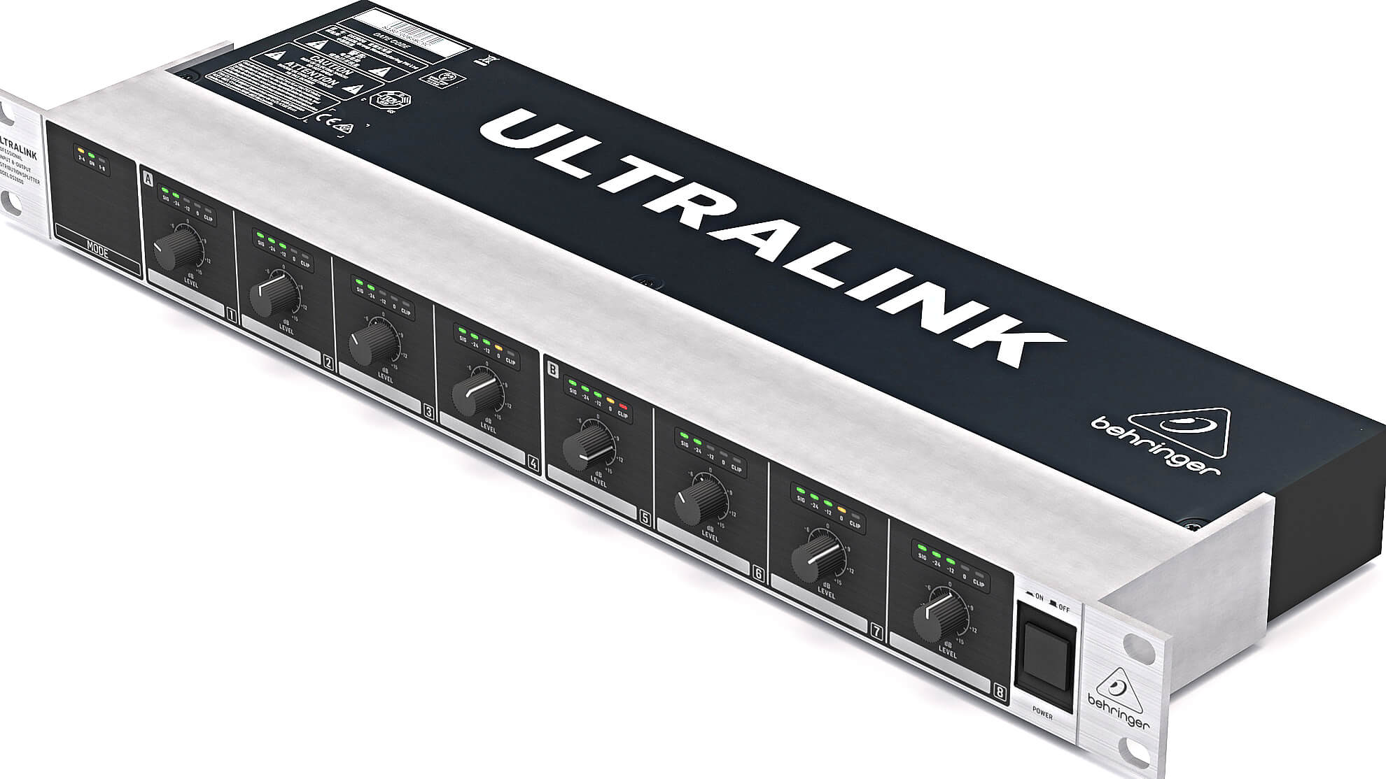 Behringer Ds2800 Audio Processor - 3D Model by ALPHA3DST