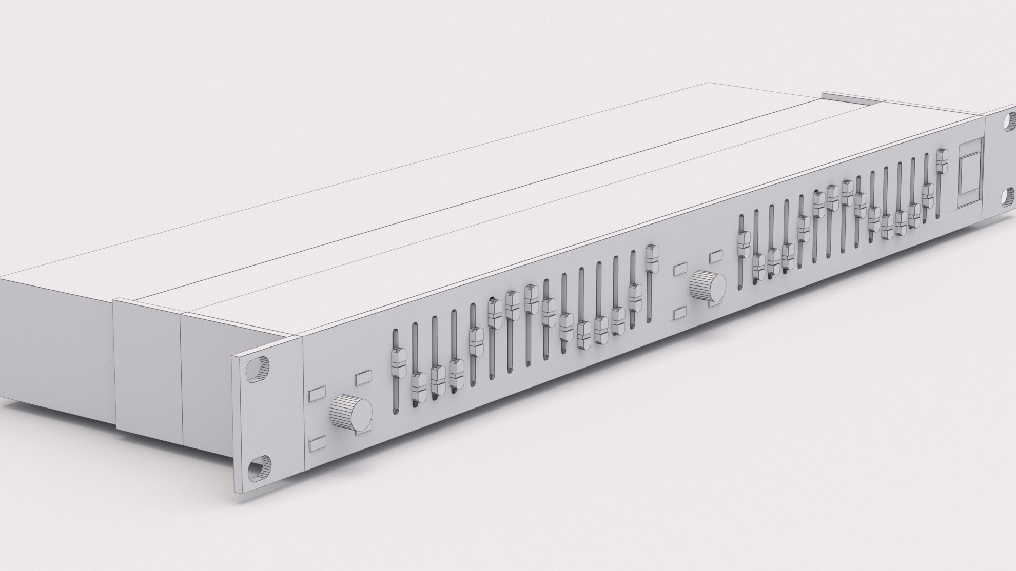 Behringer Fbq1502Hd Audio Equalizer - 3D Model by ALPHA3DST