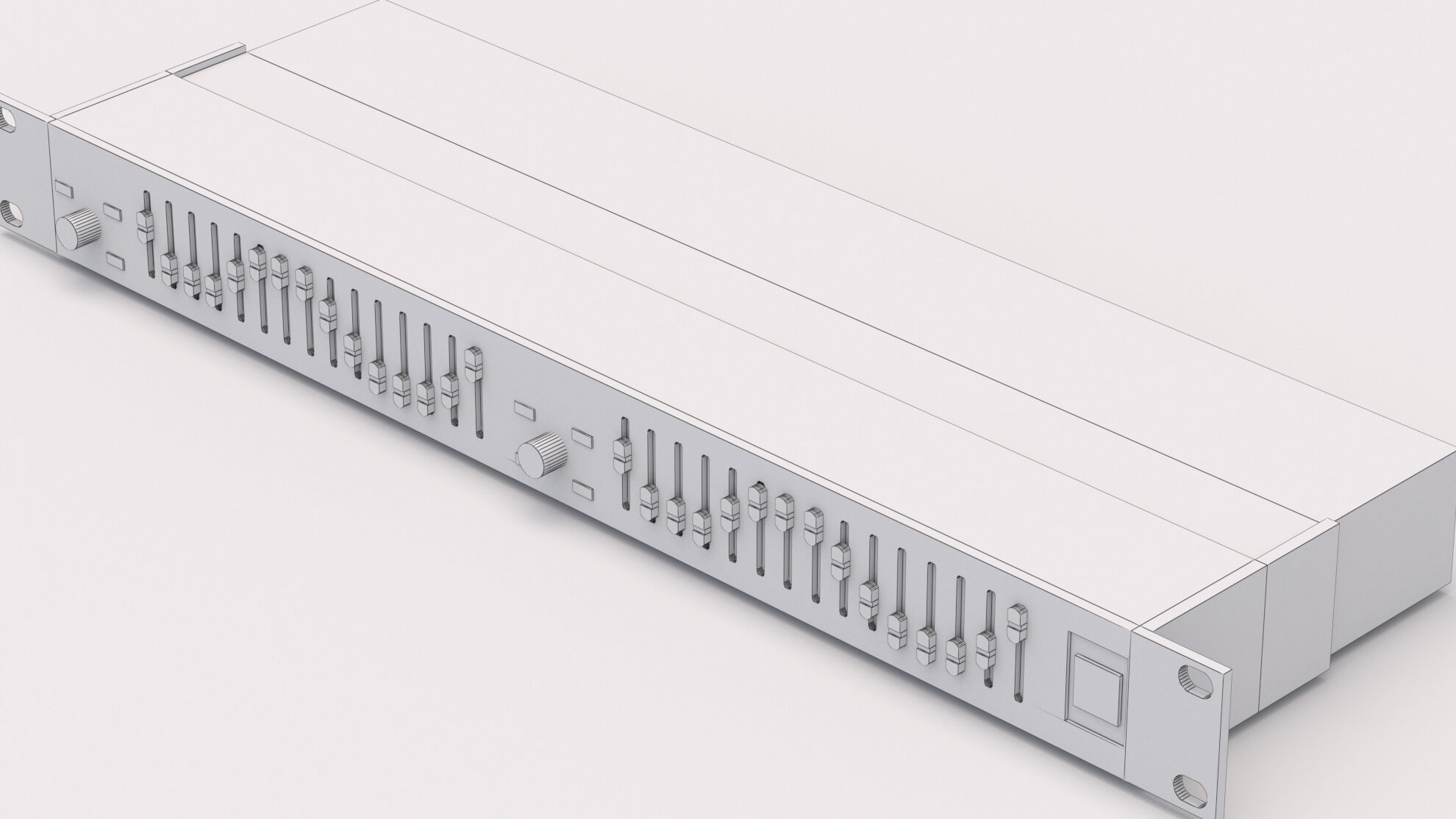 Behringer Fbq1502Hd Audio Equalizer - 3D Model by ALPHA3DST