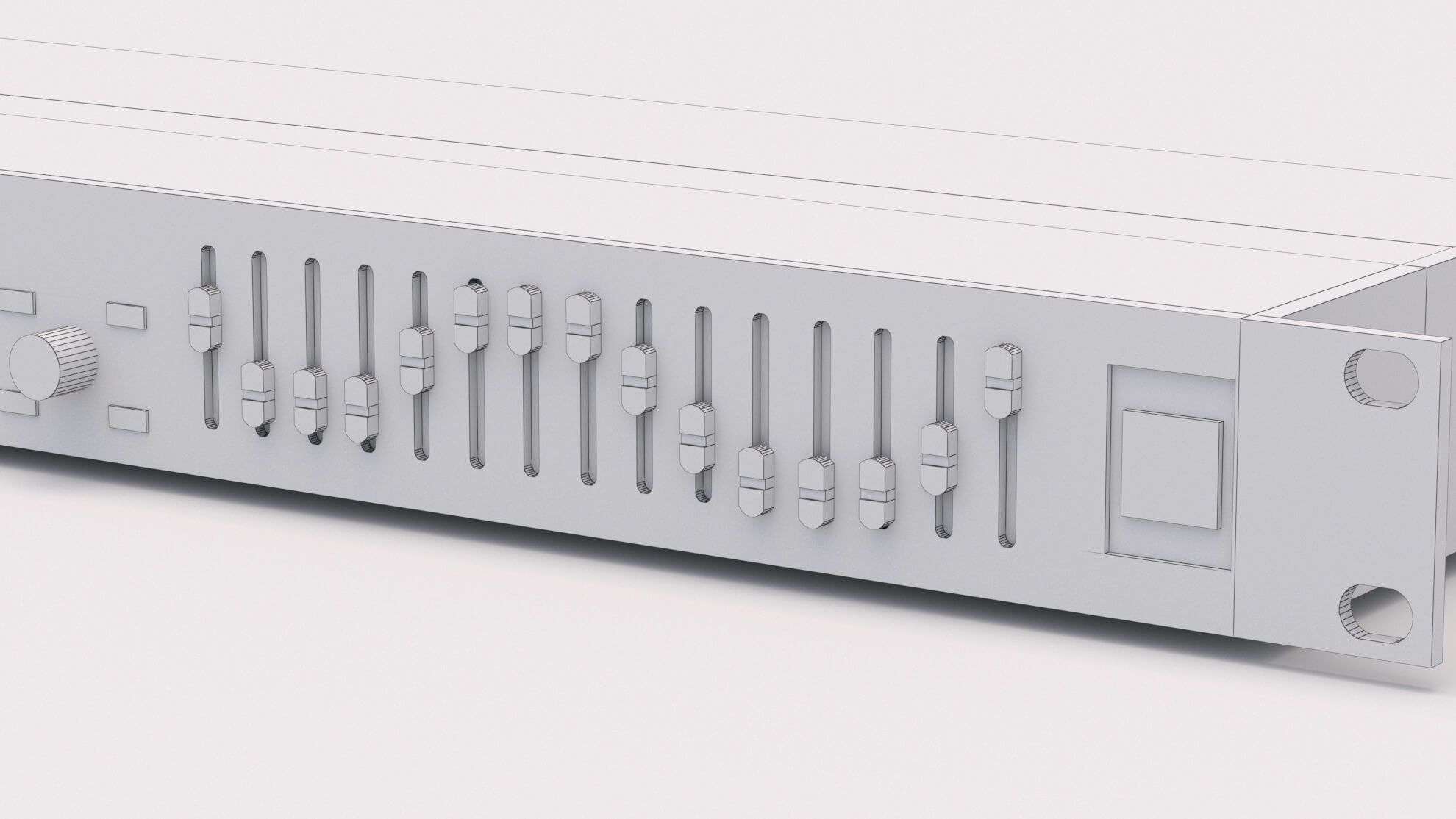Behringer Fbq1502Hd Audio Equalizer - 3D Model by ALPHA3DST